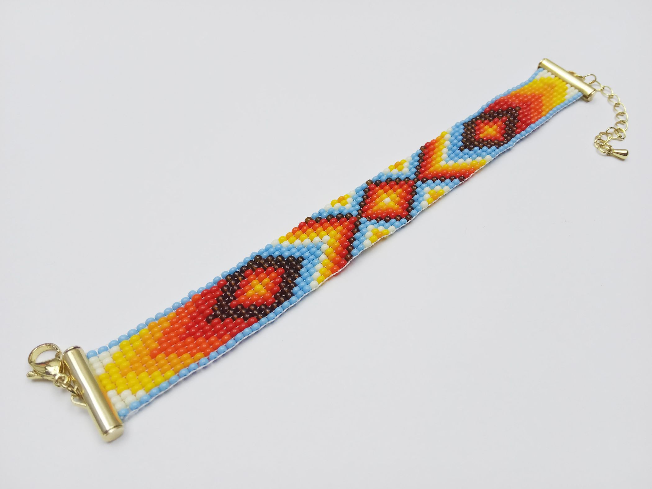 Pattern Beaded Bracelet : 7 Steps (with Pictures) - Instructables