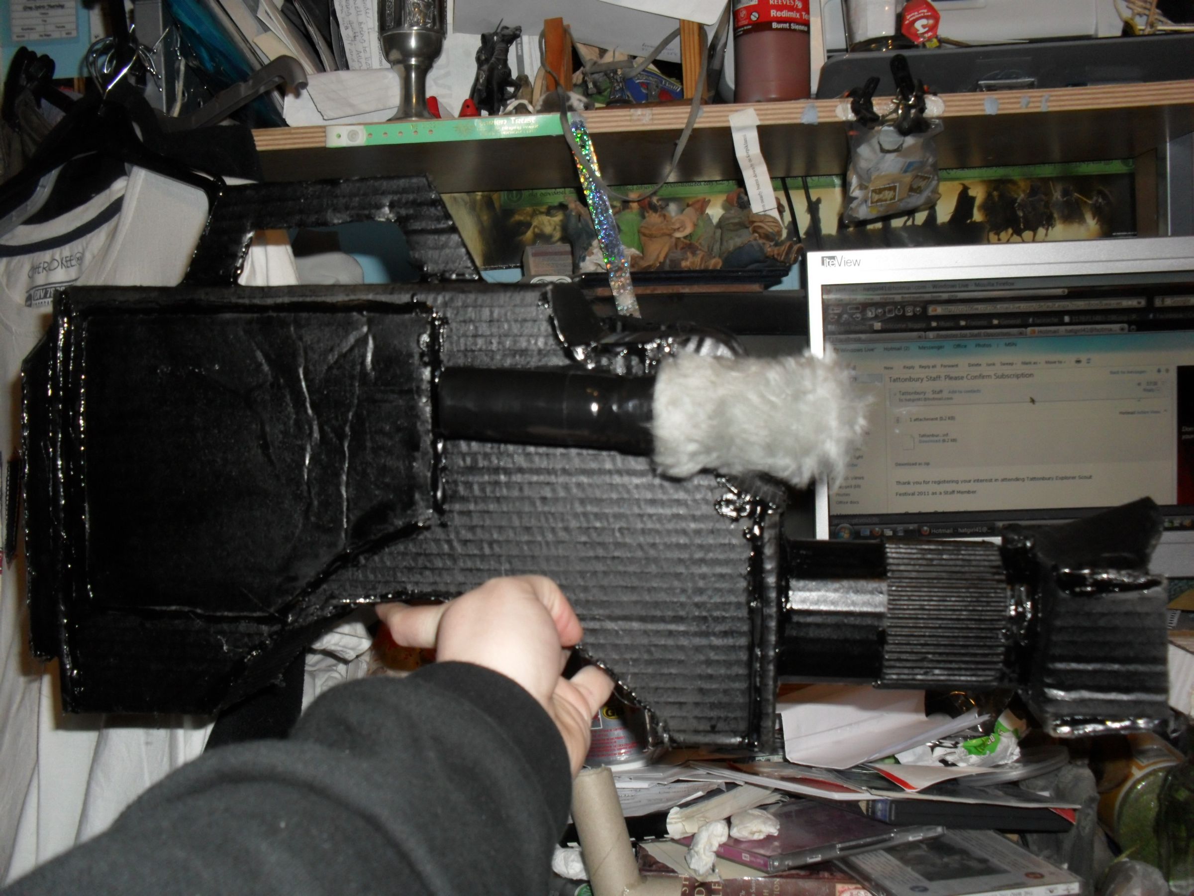 Cardboard Props: How to Make a Movie Camera : 14 Steps (with Pictures ...