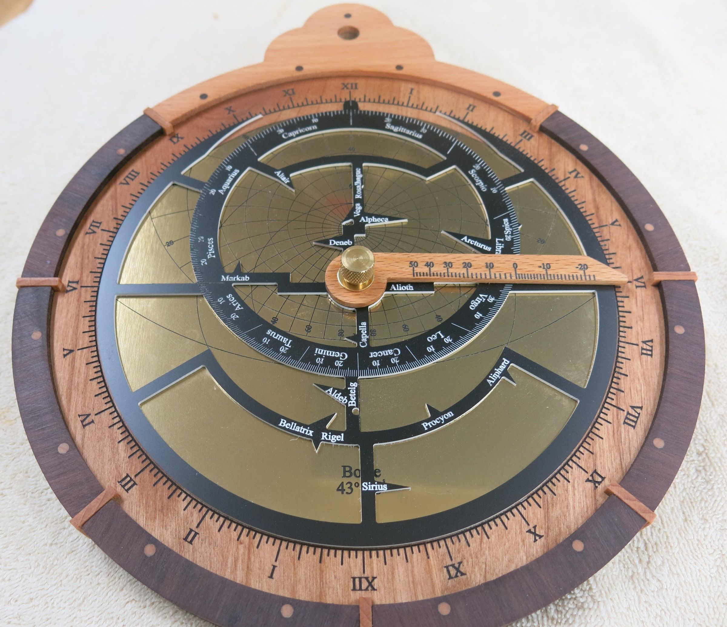 How to Build a Customized Astrolabe Using a Laser Cutter : 11 Steps ...