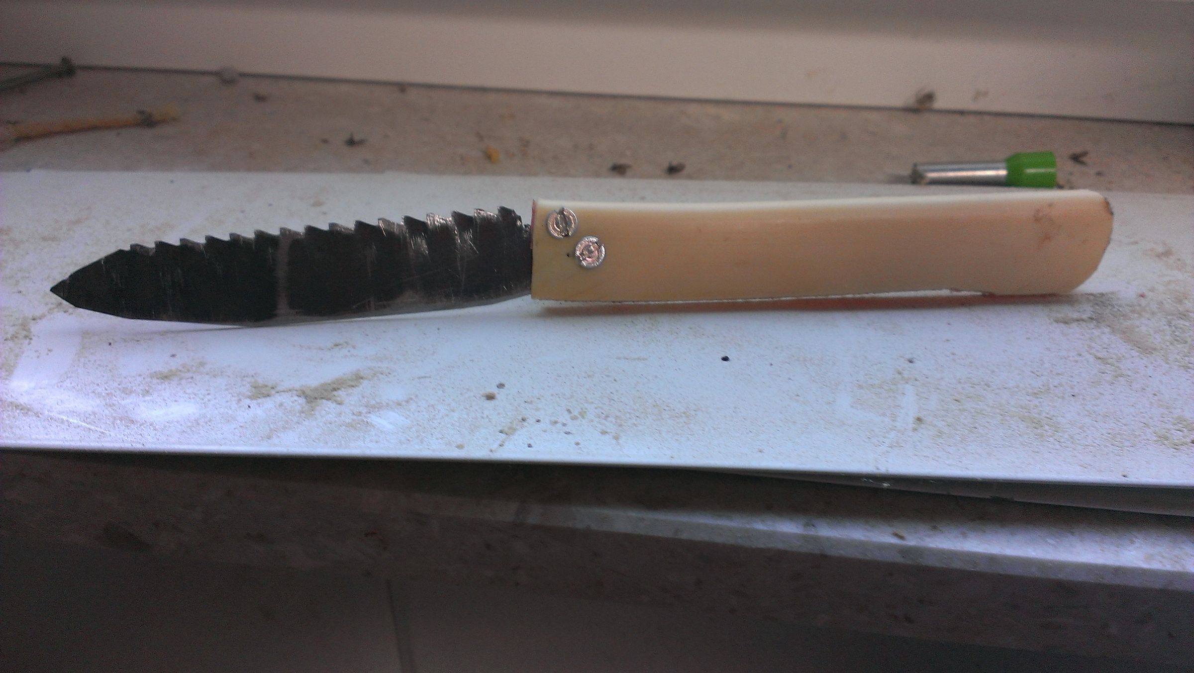 Homemade Pocket Knife : 10 Steps - Instructables