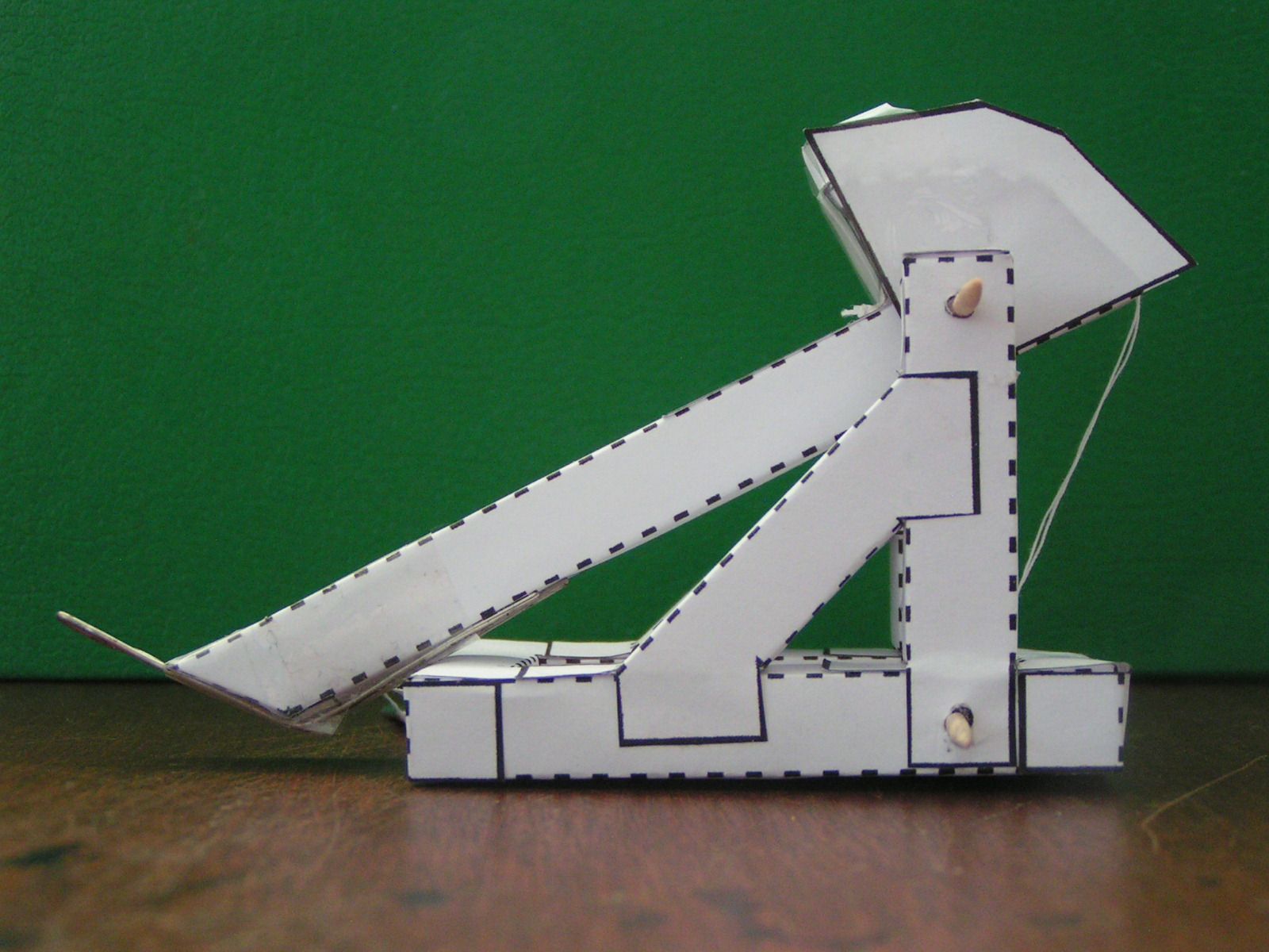 The Paper Trebuchet : 9 Steps - Instructables