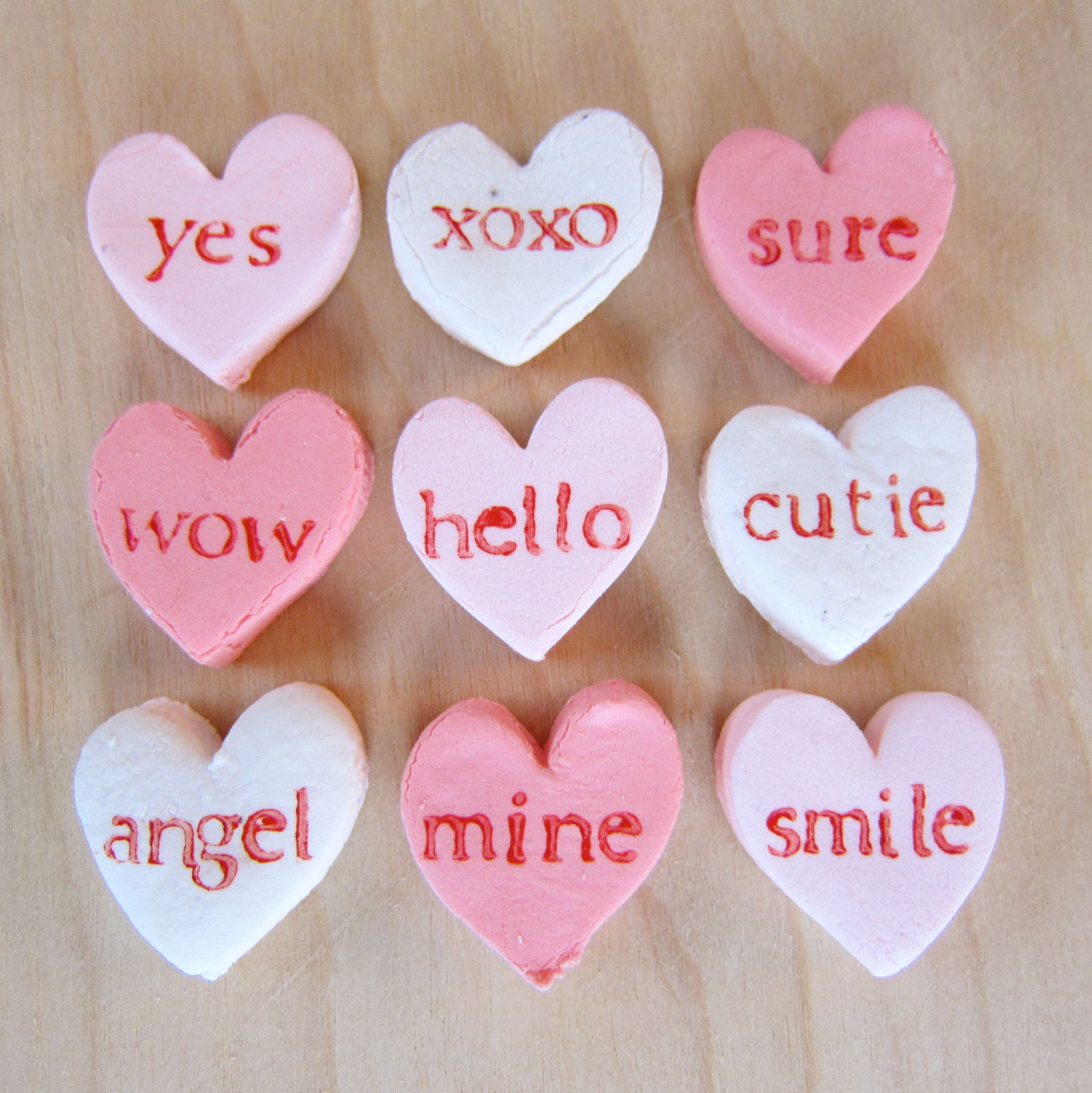 Homemade Candy Hearts : 4 Steps (with Pictures) - Instructables
