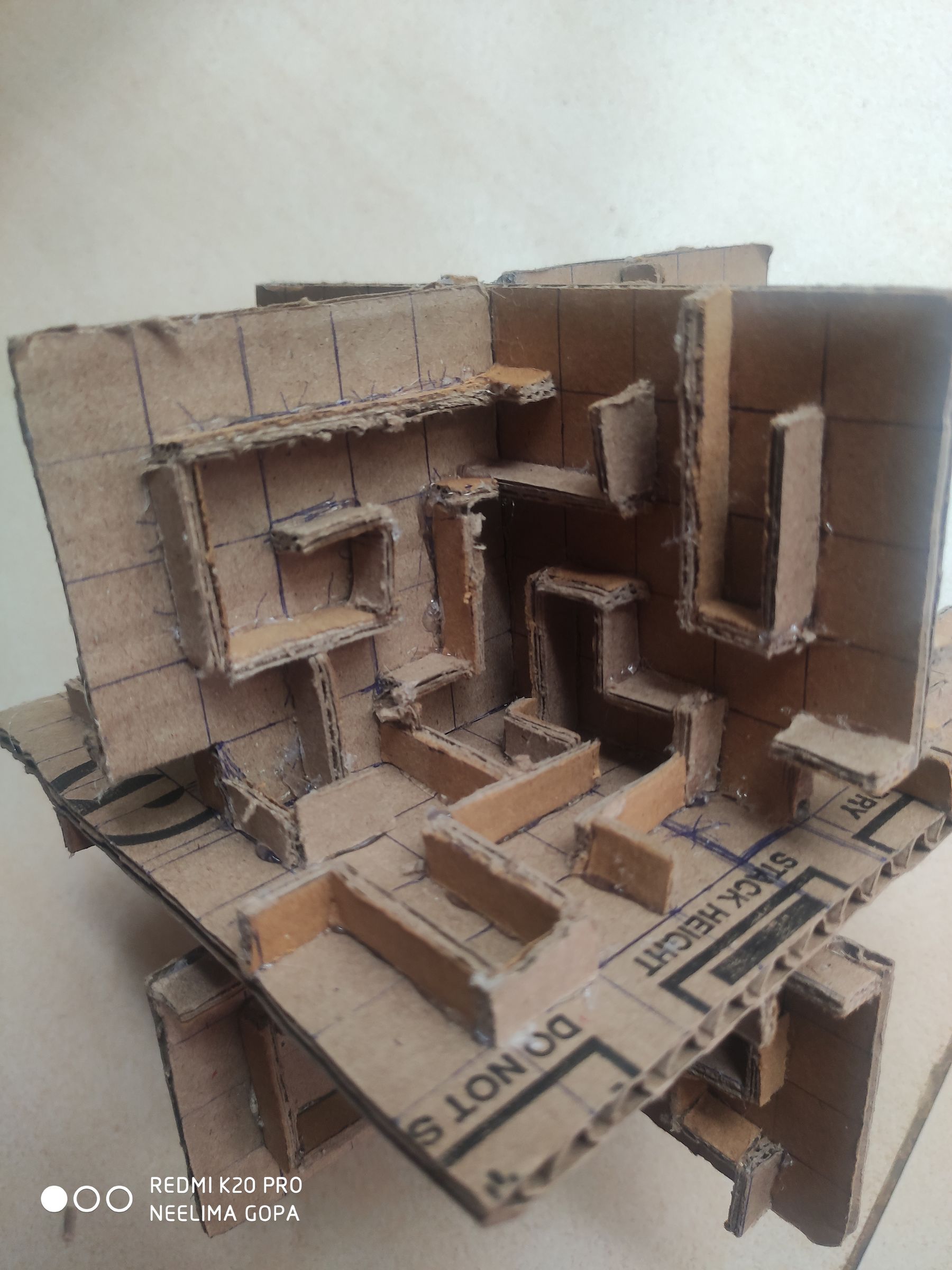 3D Cardboard Labyrinth Maze : 19 Steps (with Pictures) - Instructables