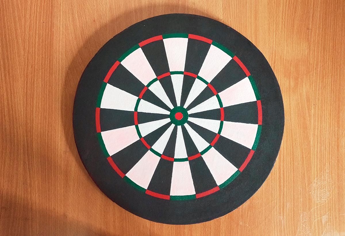Making a Dart-Board at Home : 14 Steps (with Pictures) - Instructables