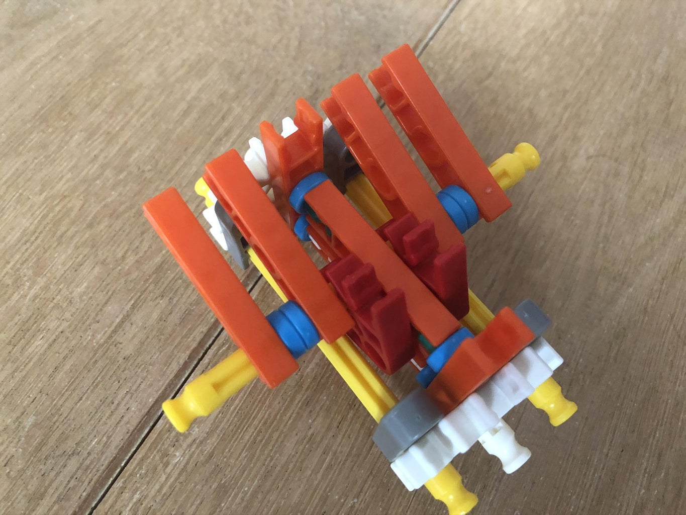 4 Way Path Seperator For Knex Ball Machines 11 Steps Instructables