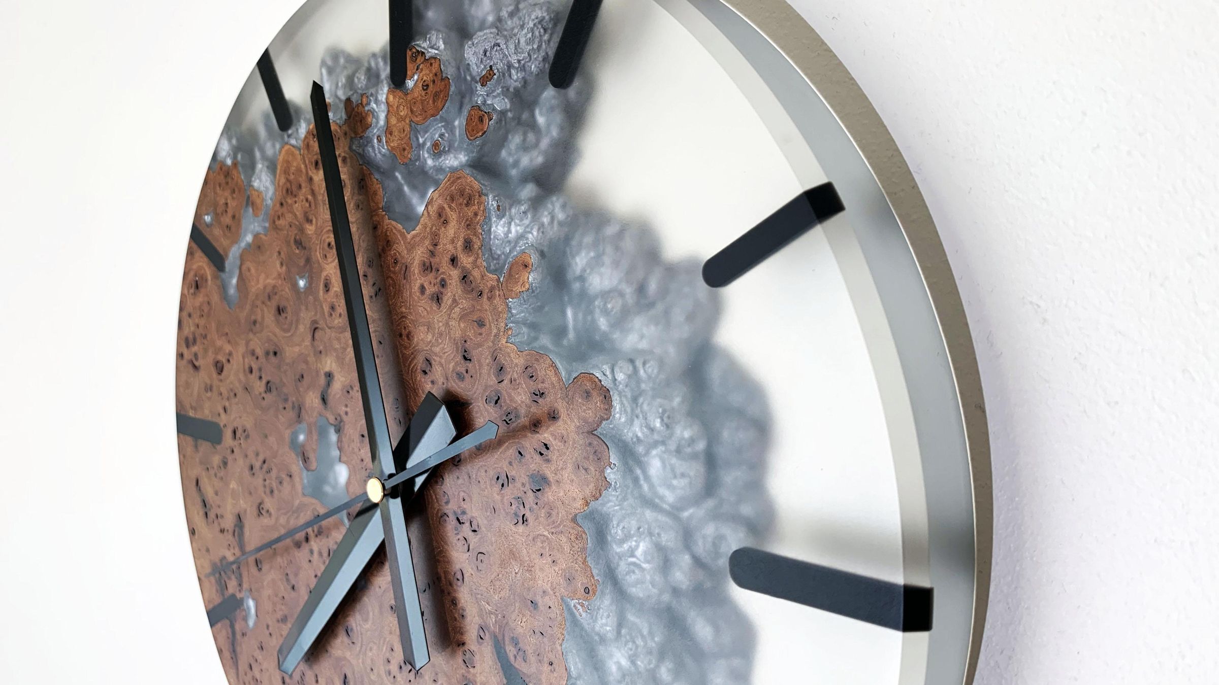 Frosted Epoxy Resin Clock : 20 Steps (with Pictures) - Instructables