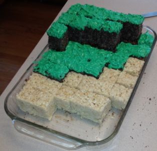 Minecraft Crispie Treats : 9 Steps (with Pictures) - Instructables