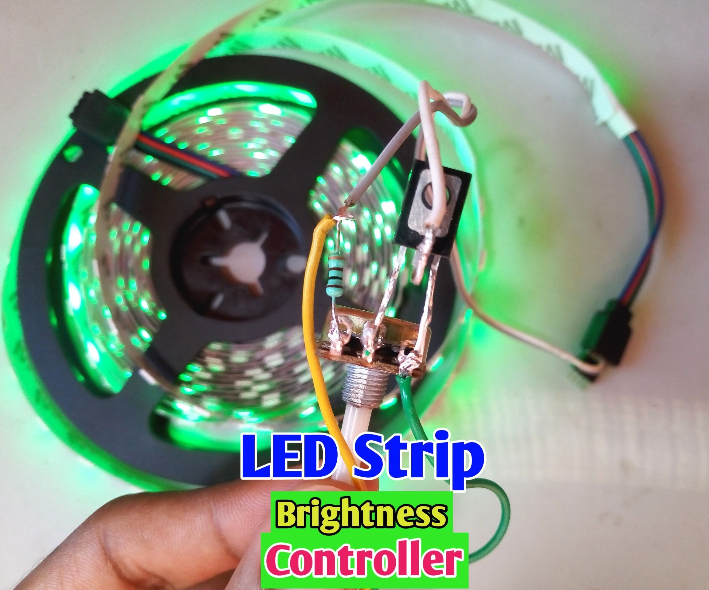 led strip brightness controller DIY Project - Step-by-Step DIY Project ...