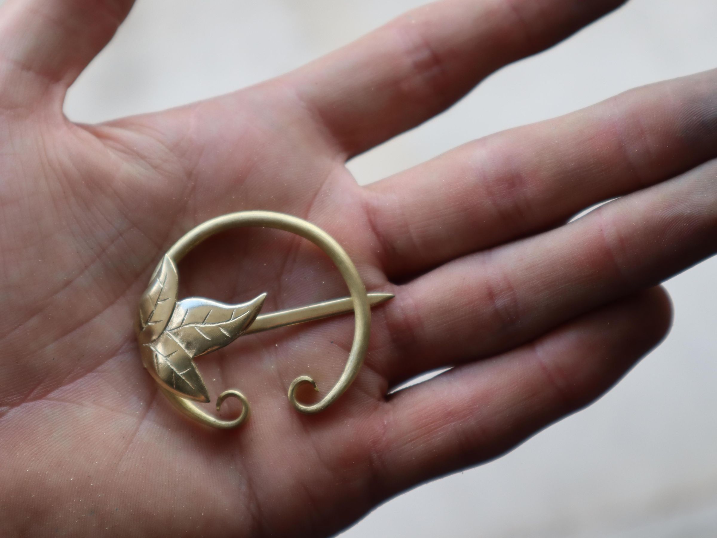 Elven Penannular Brooch : 8 Steps (with Pictures) - Instructables