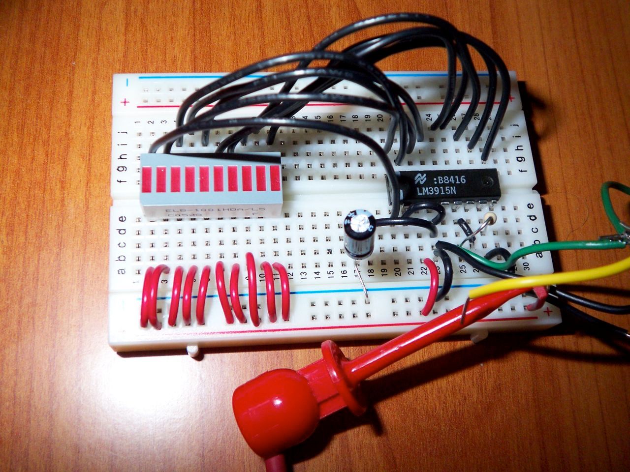 LM3915/LM3916 VU Meter : 5 Steps (with Pictures) - Instructables
