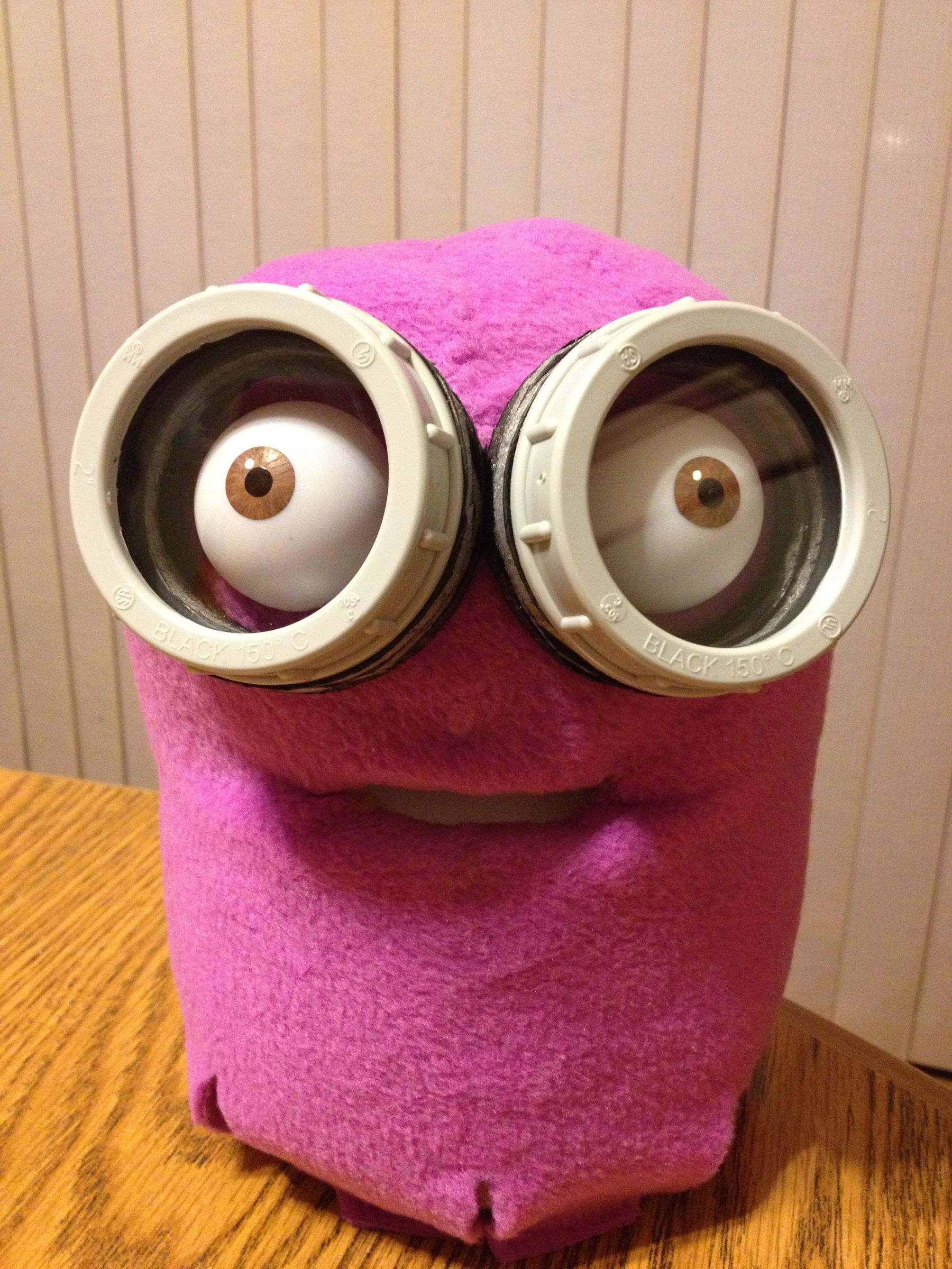 Custom Made Purple Minion Puppet : 14 Steps (with Pictures) - Instructables