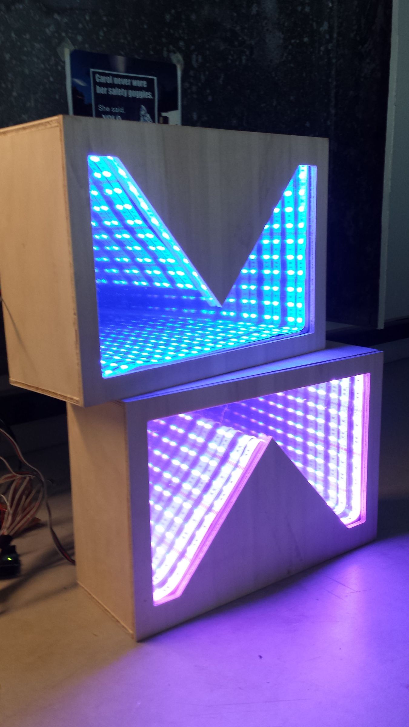 Temperature-Sensitive Infinity Mirror : 6 Steps (with Pictures ...