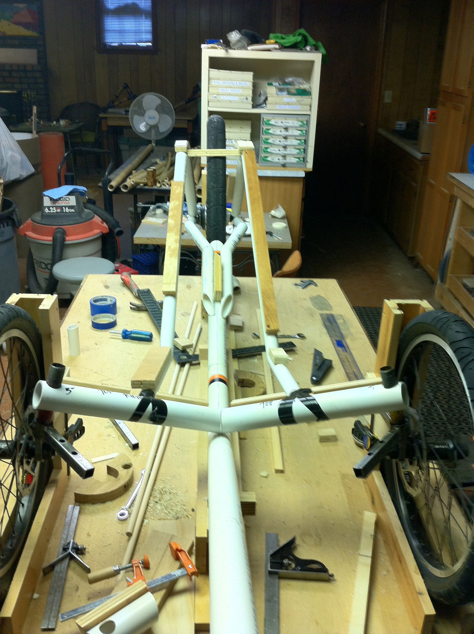 Building a Recumbent Bamboo Trike Frame : 23 Steps (with Pictures ...