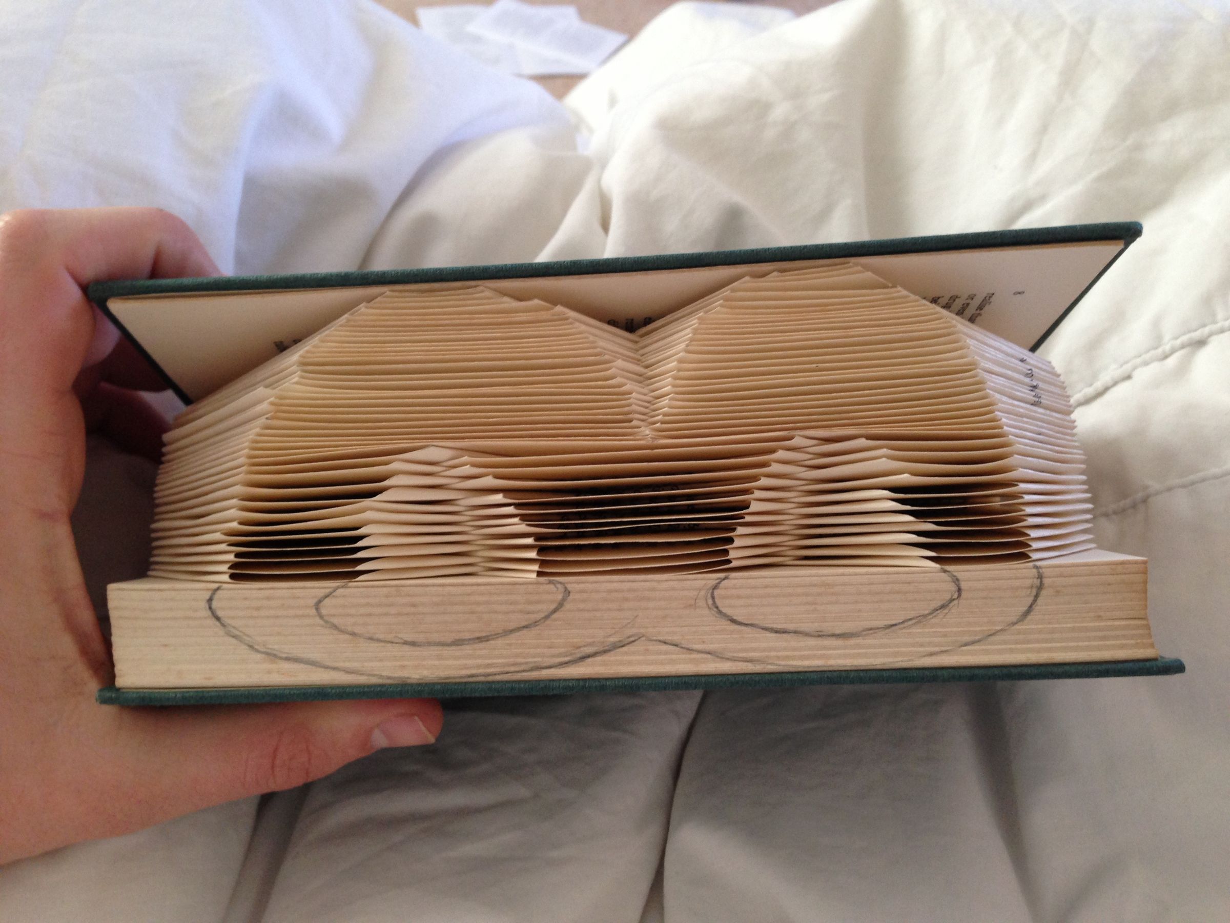 Folding Book Art - Wedding Table Numbers : 7 Steps (with Pictures ...