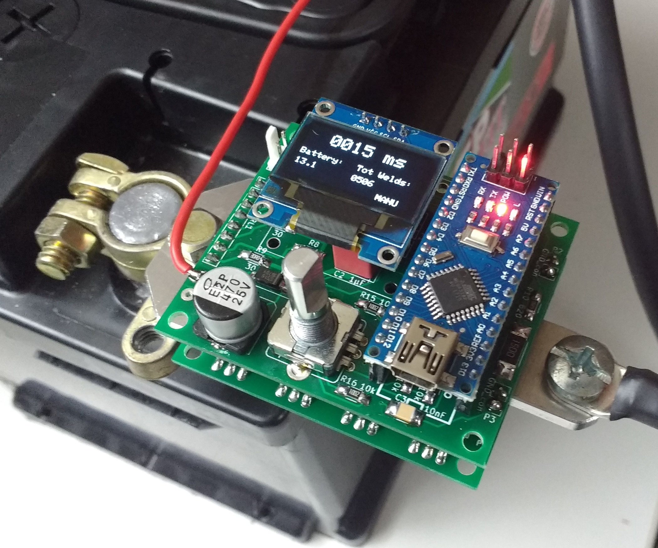 Diy Arduino Battery Spot Welder 15 Steps With Pictures Instructables
