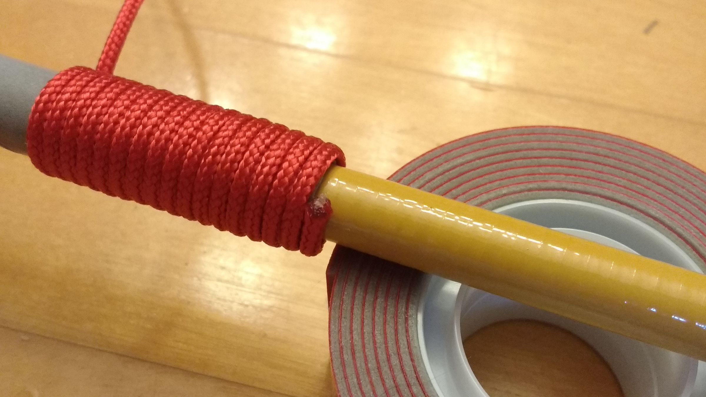 DIY Fishing Rod Paracord Grip : 5 Steps (with Pictures) - Instructables