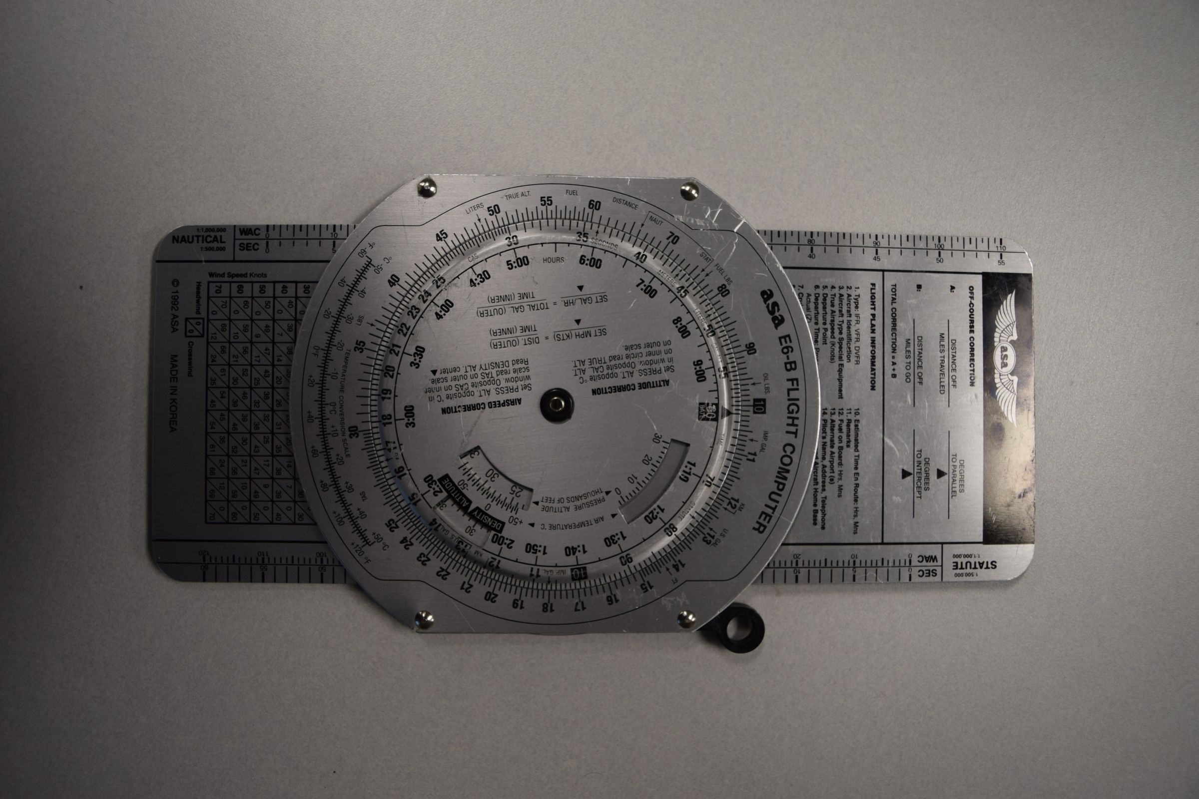How to Calculate Time and Fuel to a Location Using an E6B : 4 Steps ...