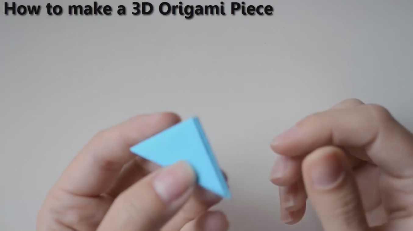 3D Origami Pieces : 12 Steps (with Pictures) - Instructables