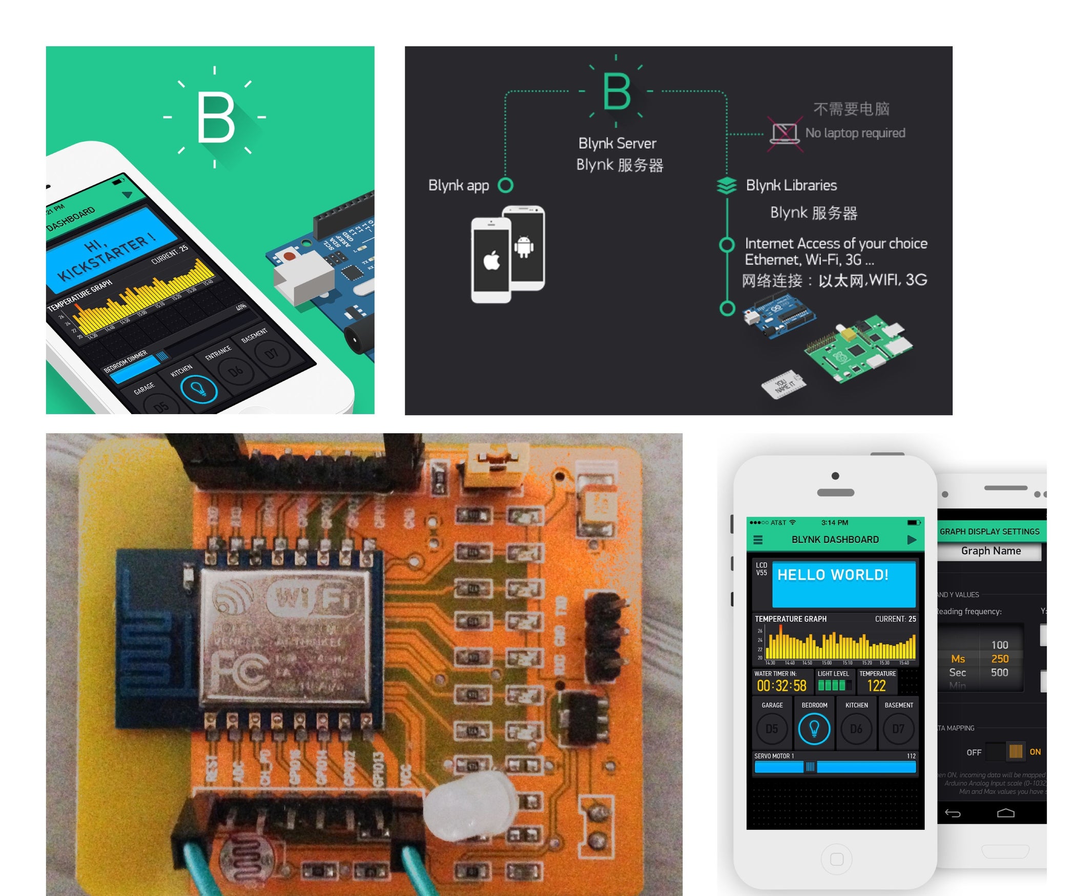 Blynk Esp8266 教程 Instructables