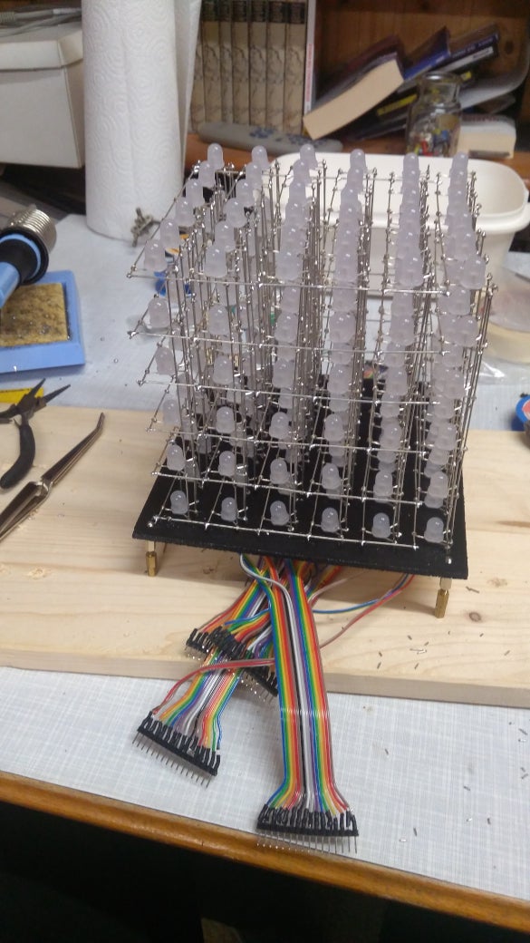 RGB LED Cube With Bluetooth App + AnimationCreator : 14 Steps (with Pictures) - Instructables