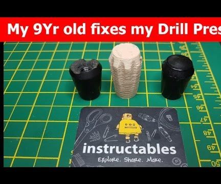 Drill Press Feed Handle Replacement : 5 Steps (with Pictures ...