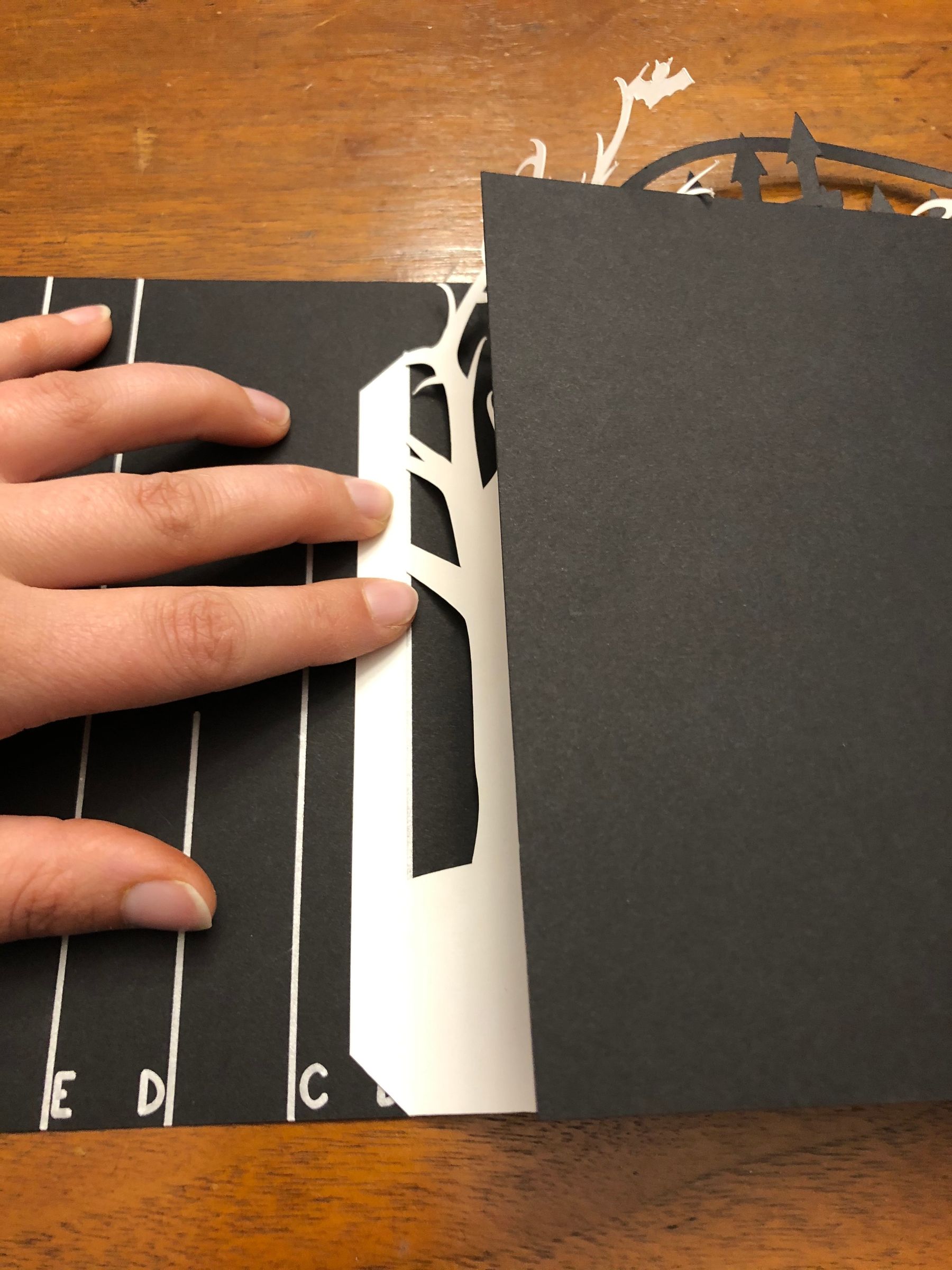 Spooky Cemetery Lightbox Card : 4 Steps (with Pictures) - Instructables