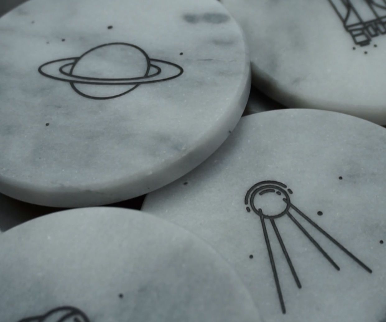 Marble Space Coasters : 6 Steps - Instructables