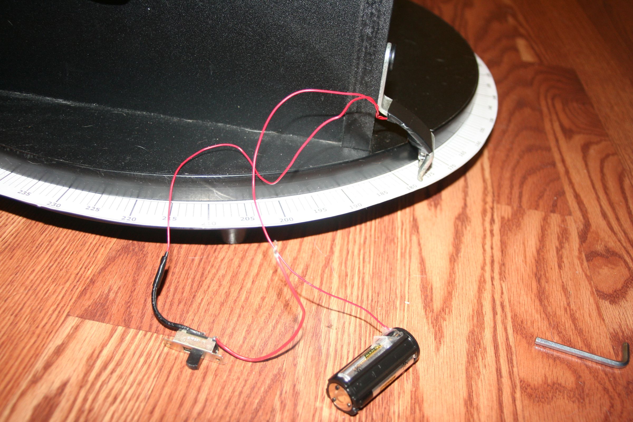 Manual Setting Circle for Dobsonian Telescope : 4 Steps - Instructables