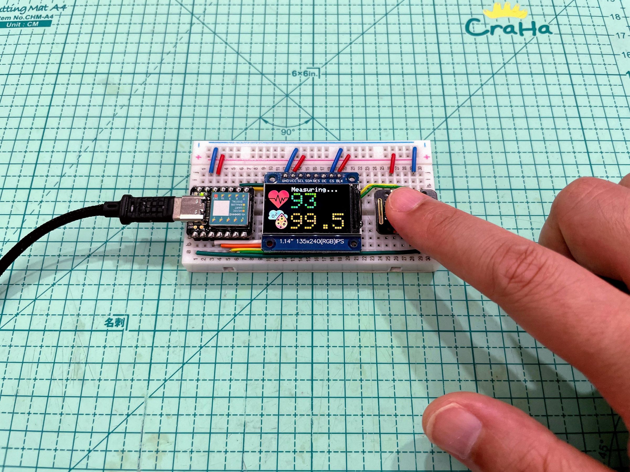 Blood Oxygen Heart Rate Meter : 6 Steps (with Pictures) - Instructables