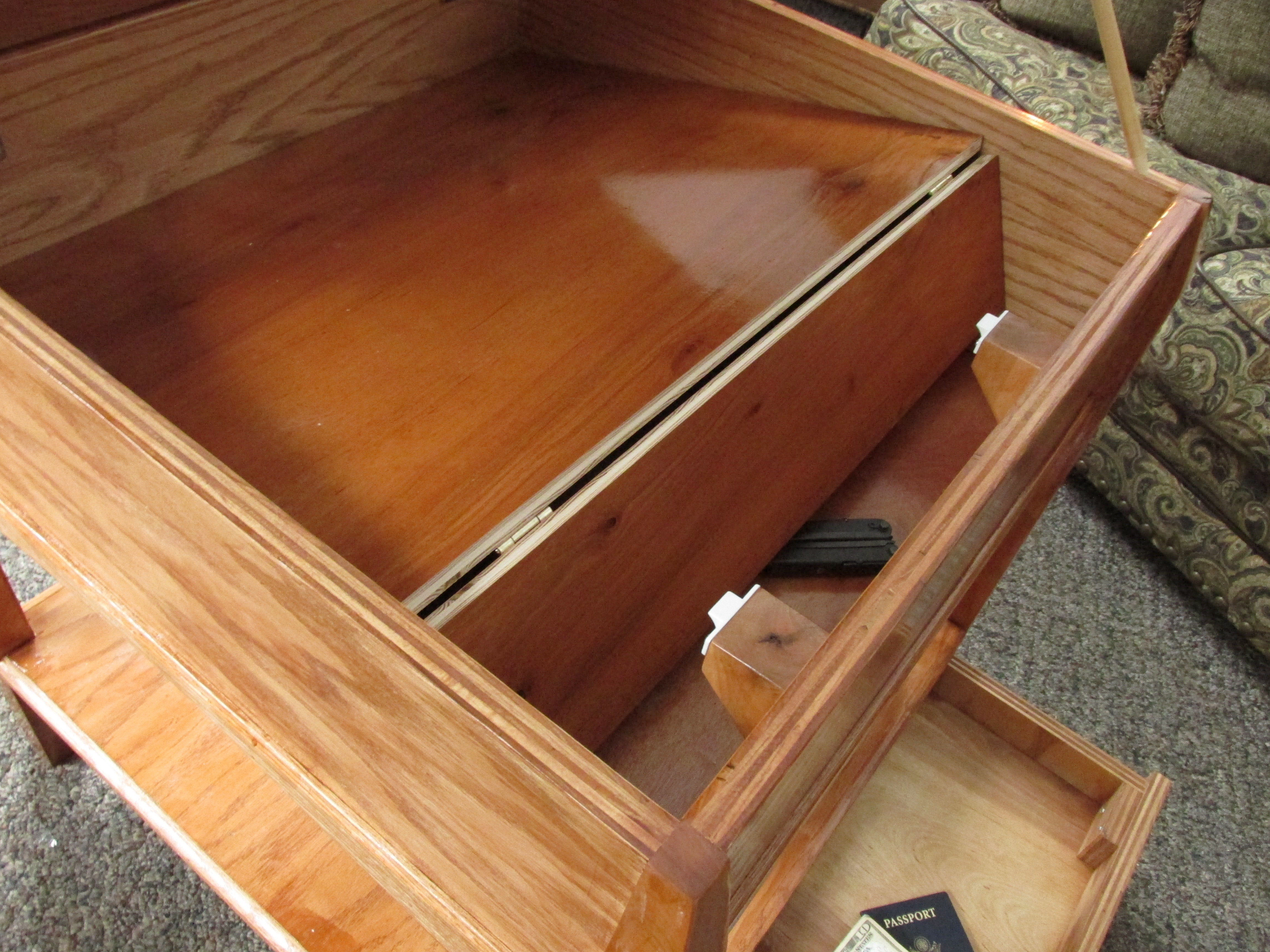 Sliding Puzzle Secret Compartment Table : 23 Steps (with Pictures ...