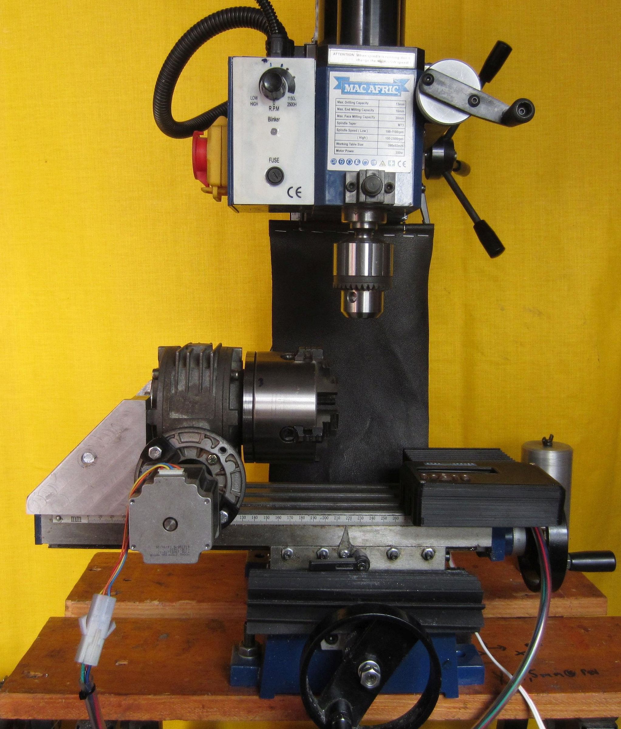 Combined Dividing Head and Rotary Table Step Indexer. : 6 Steps (with Pictures) - Instructables