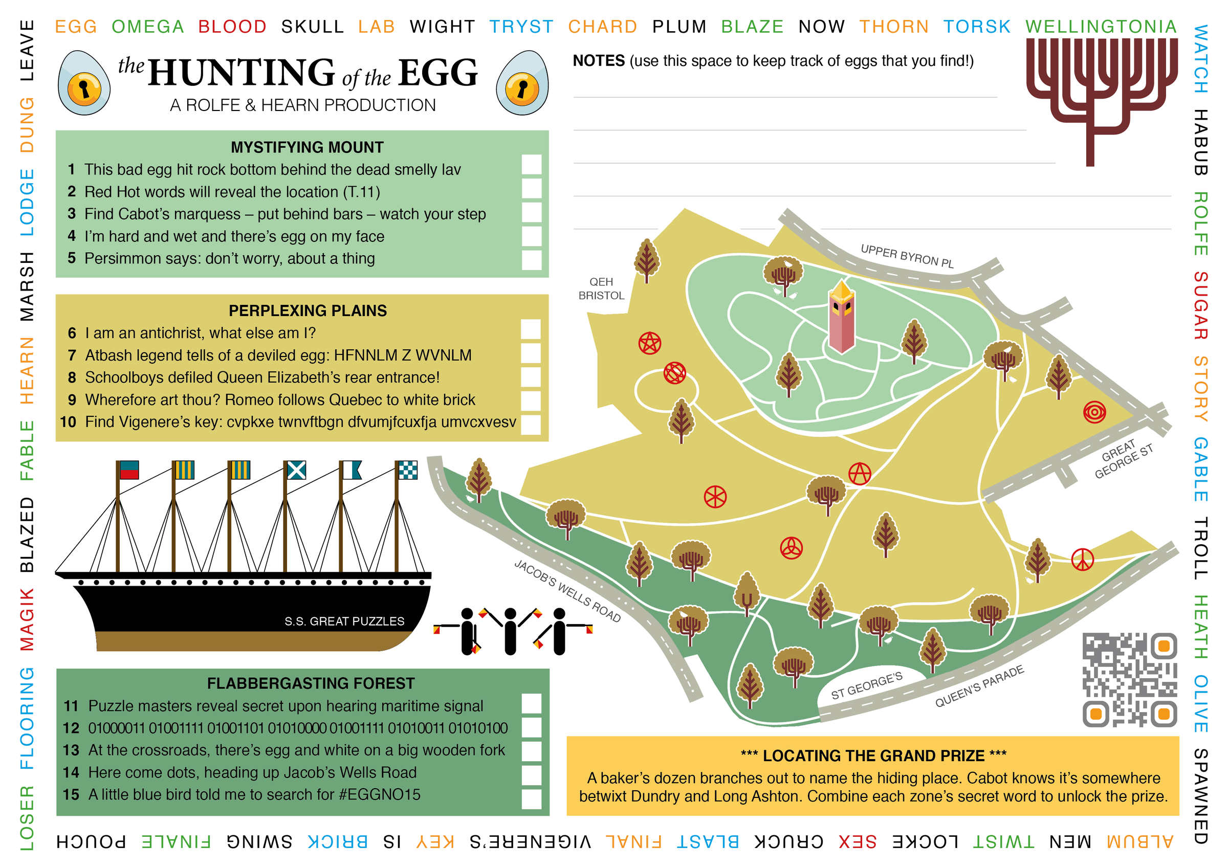 How to Create a Cryptic Egg Hunt for Grown-up Treasure Hunting Fun : 8 ...