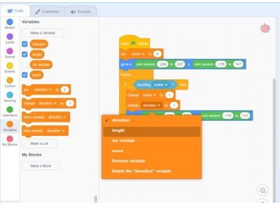 How to Code a Snake Game on Scratch : 15 Steps (with Pictures ...