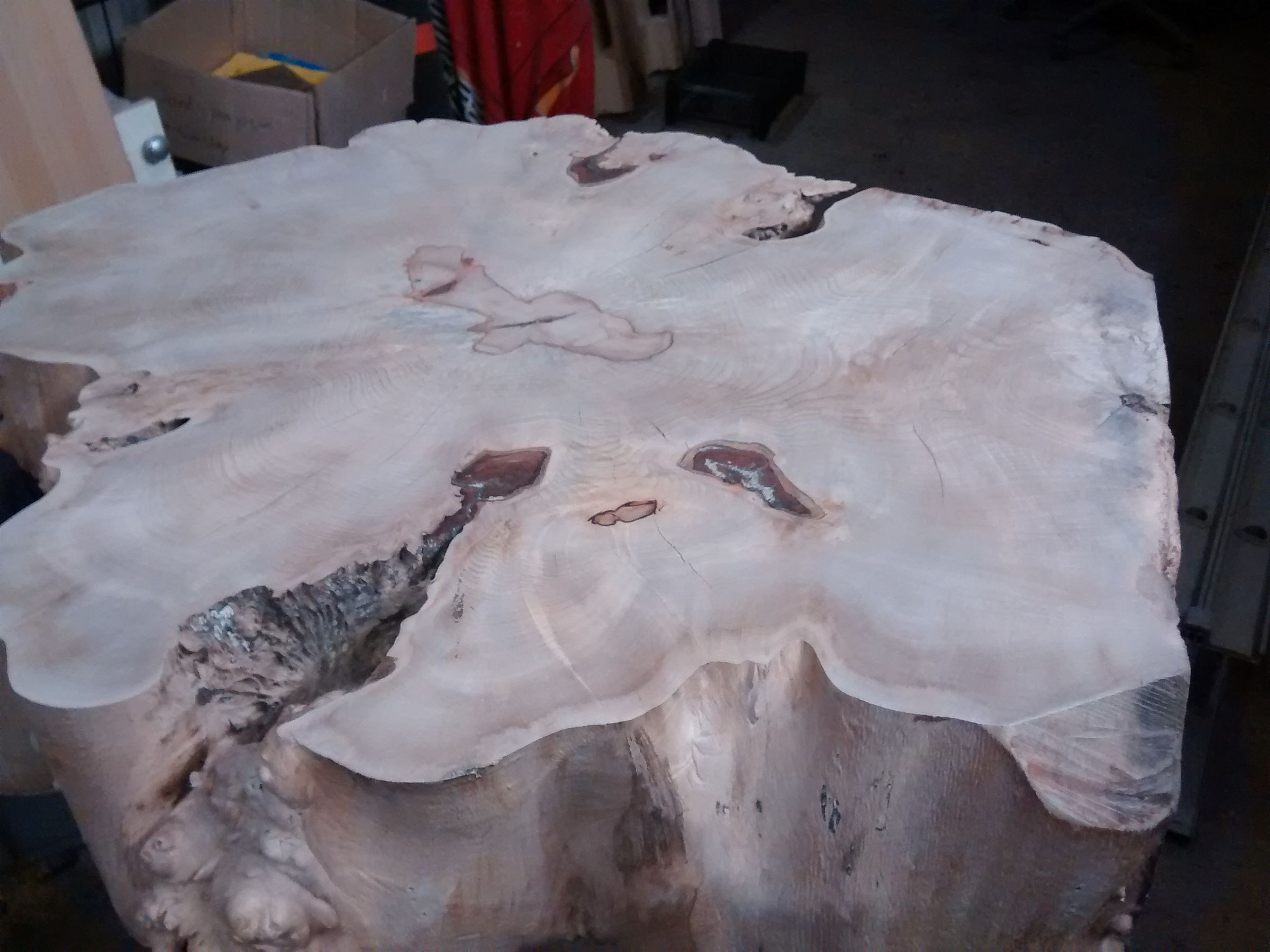 Large Log Slice Table : 9 Steps (with Pictures) - Instructables