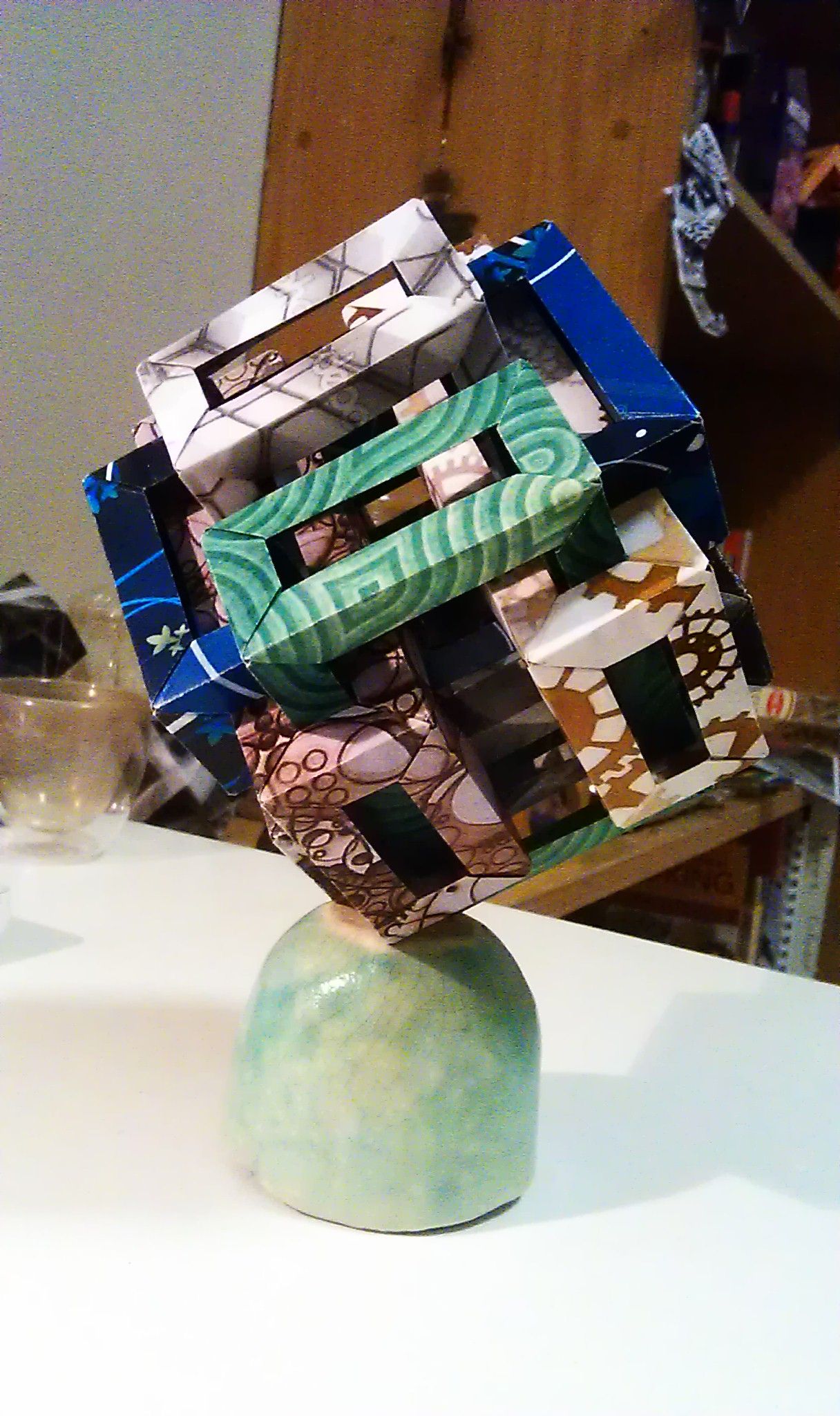 Modular Origami Sculpture: 6 Rectangular Prisms : 11 Steps - Instructables