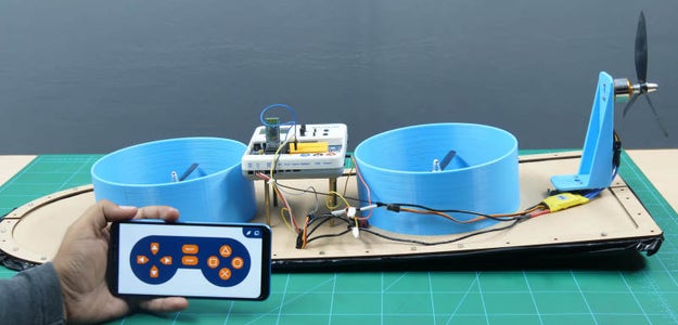 Smartphone Conrolled Hovercraft Made Using Evive-Arduino Based Embedded Platform : 16 Steps ...