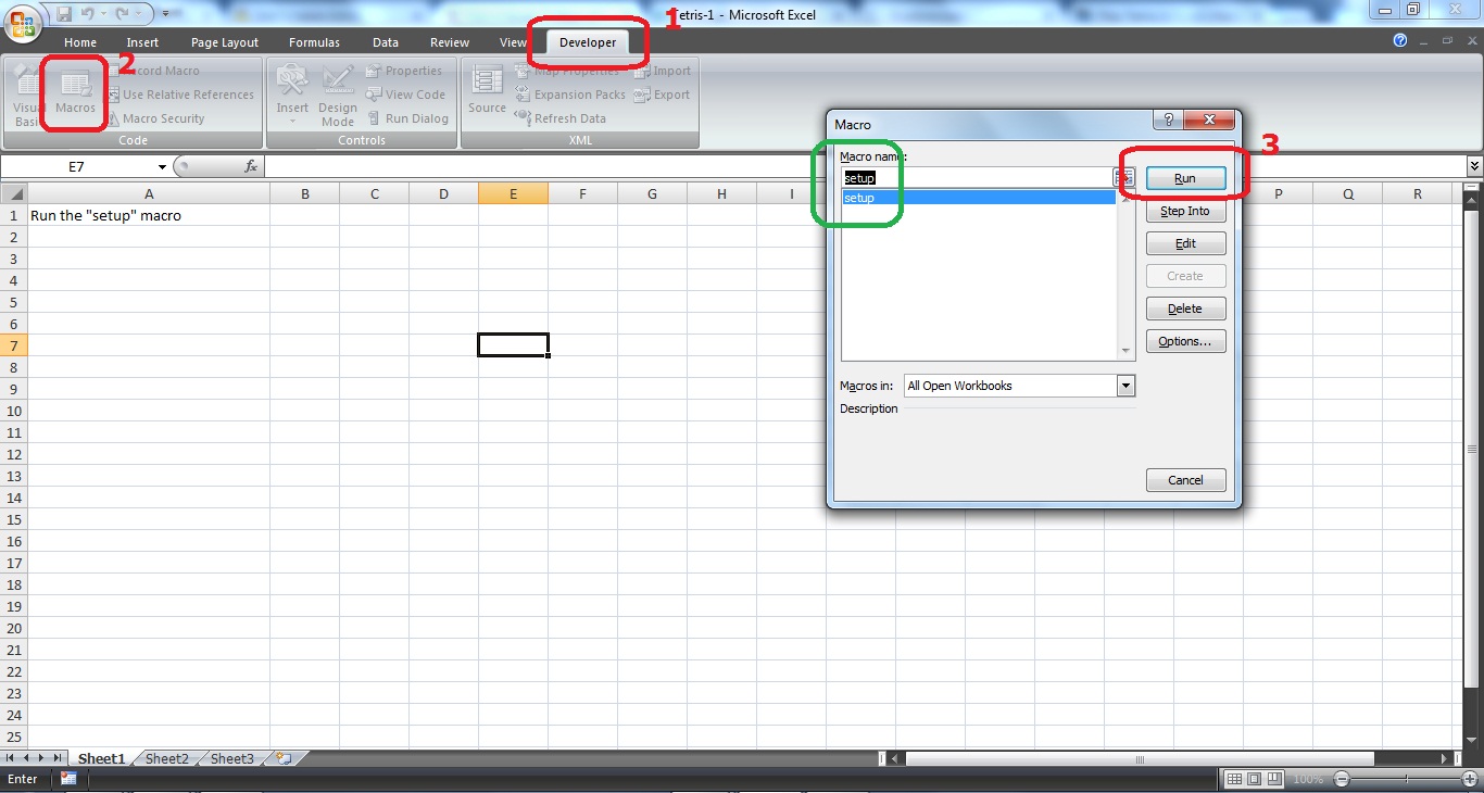 Tetris on Excel : 4 Steps - Instructables