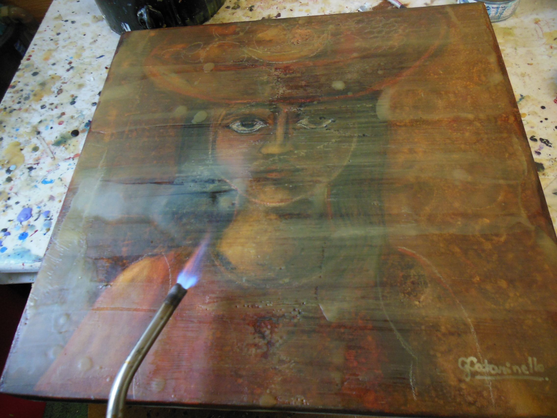 Beeswax Painting Aka Encaustic Painting : 46 Steps (with Pictures ...