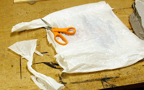 Make Your Own Plastic Tote Bag From Recycled Plastic Bags : 10 Steps ...