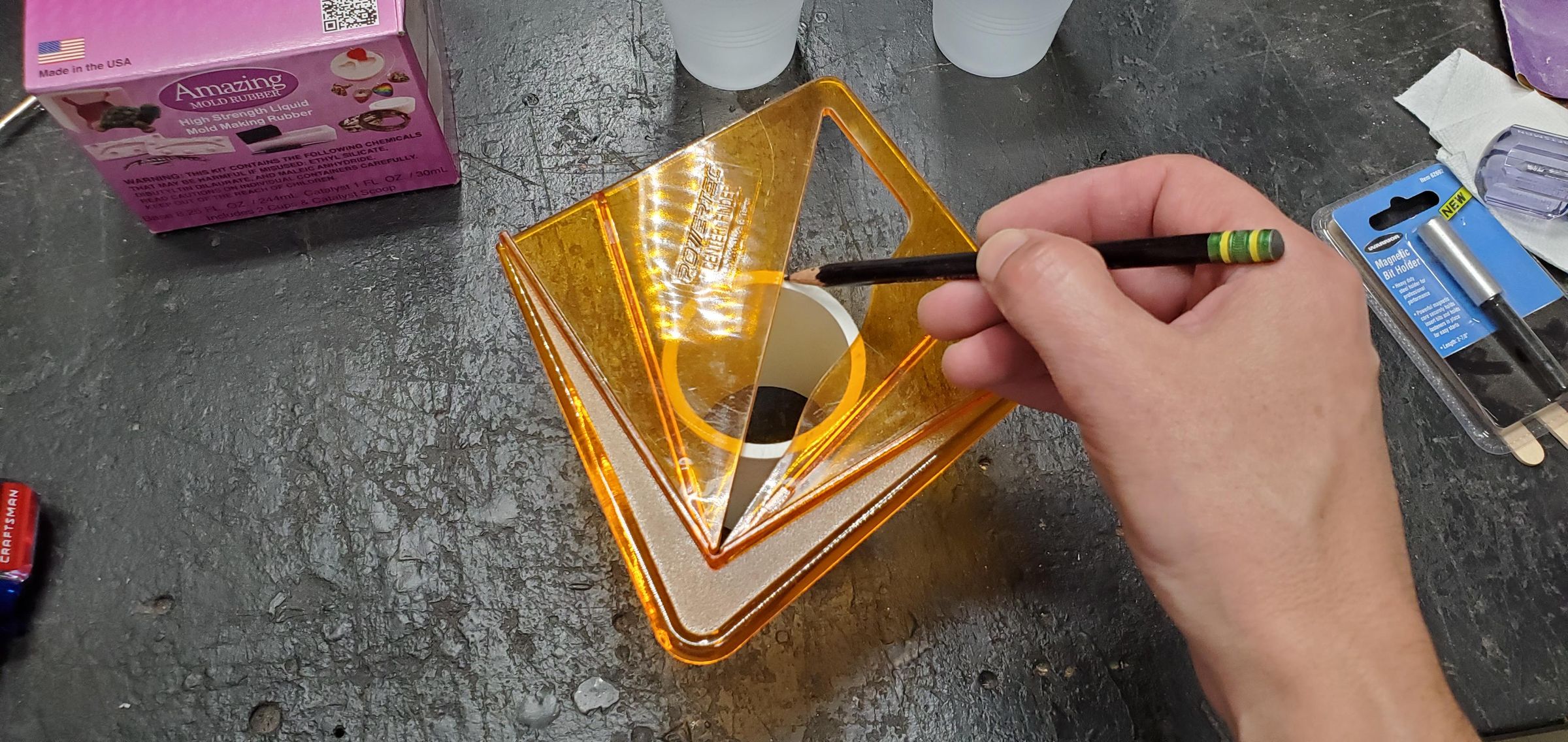 Epoxy Resin Screwdriver/Nut Driver From Silicone Mold Making to Casting ...