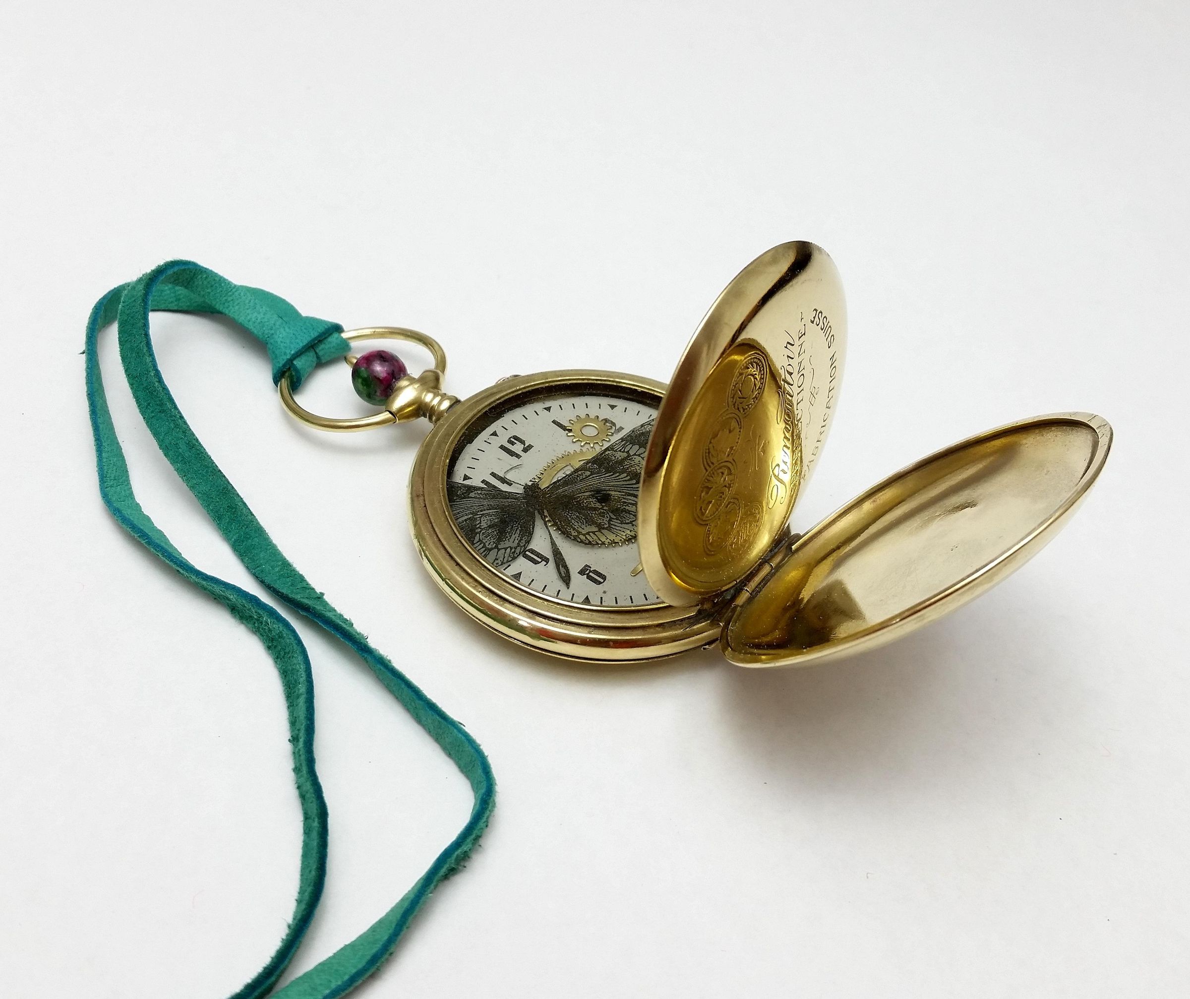 Transform an Old Broken Pocket Watch Into a Beautiful Trinket! : 11 ...