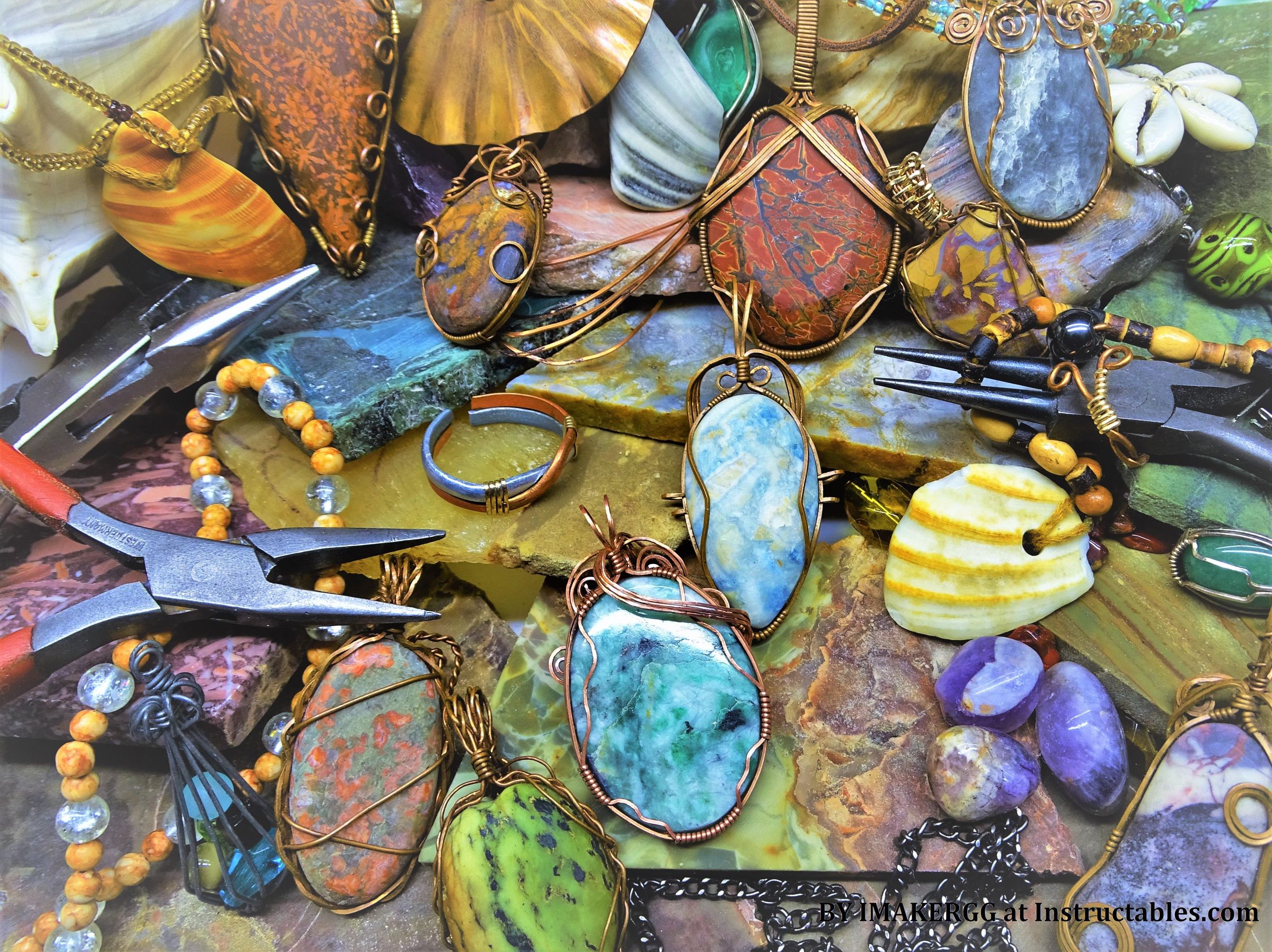 INTRODUCTION TO LAPIDARY JEWELRY MAKING : 7 Steps - Instructables