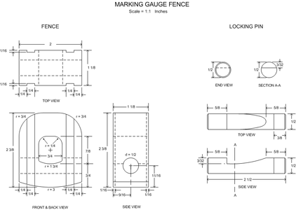 A Marking Gauge You Can't Buy : 9 Steps (with Pictures) - Instructables