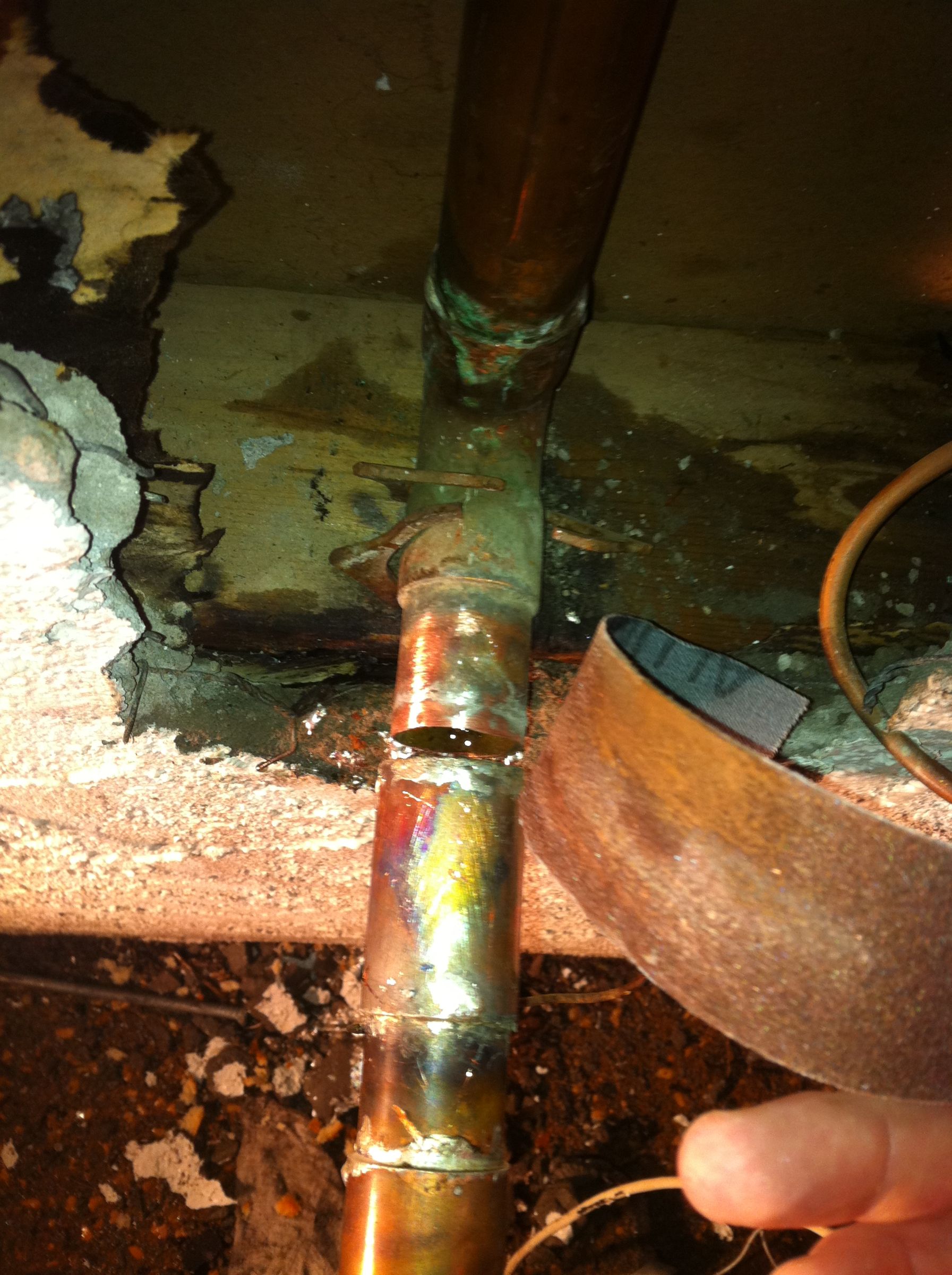 Using Bread to Sweat a Leaking Copper Pipe : 5 Steps (with Pictures ...