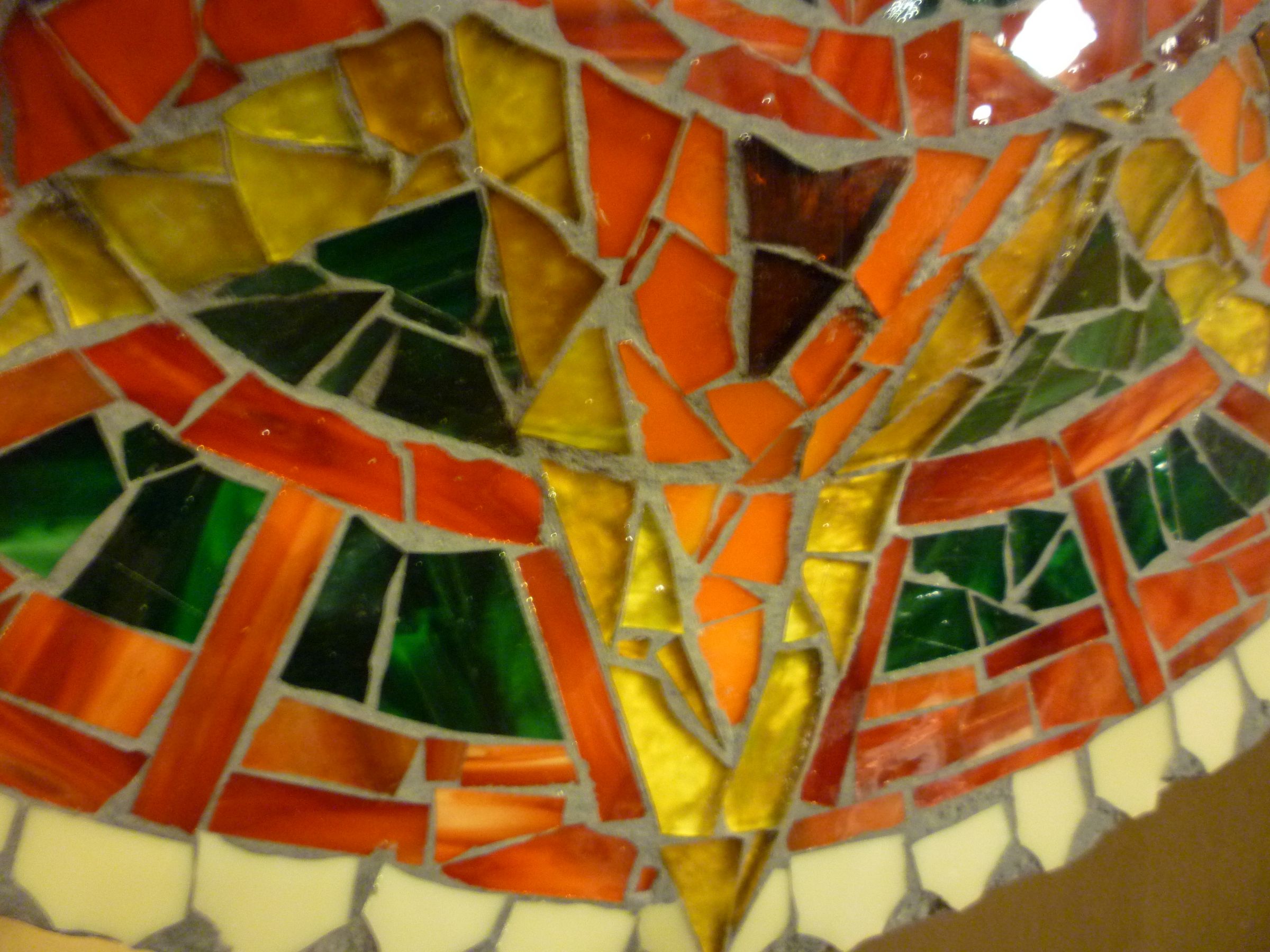 Stained Glass Aztec Calendar Mosaic - Instructables