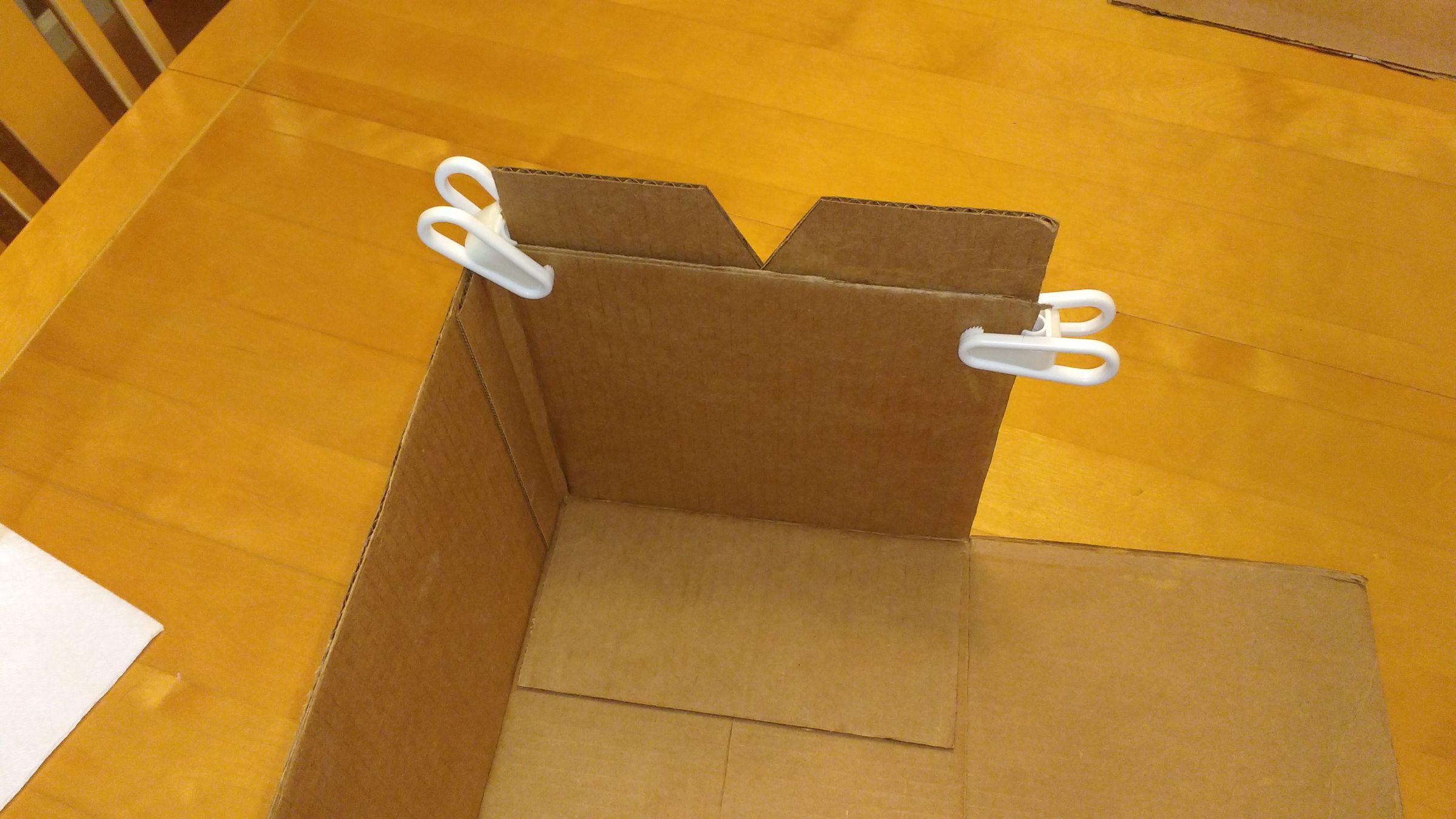 Make a Free/Inexpensive Fishing Rod Wrapping Jig Out of a Cardboard Box ...