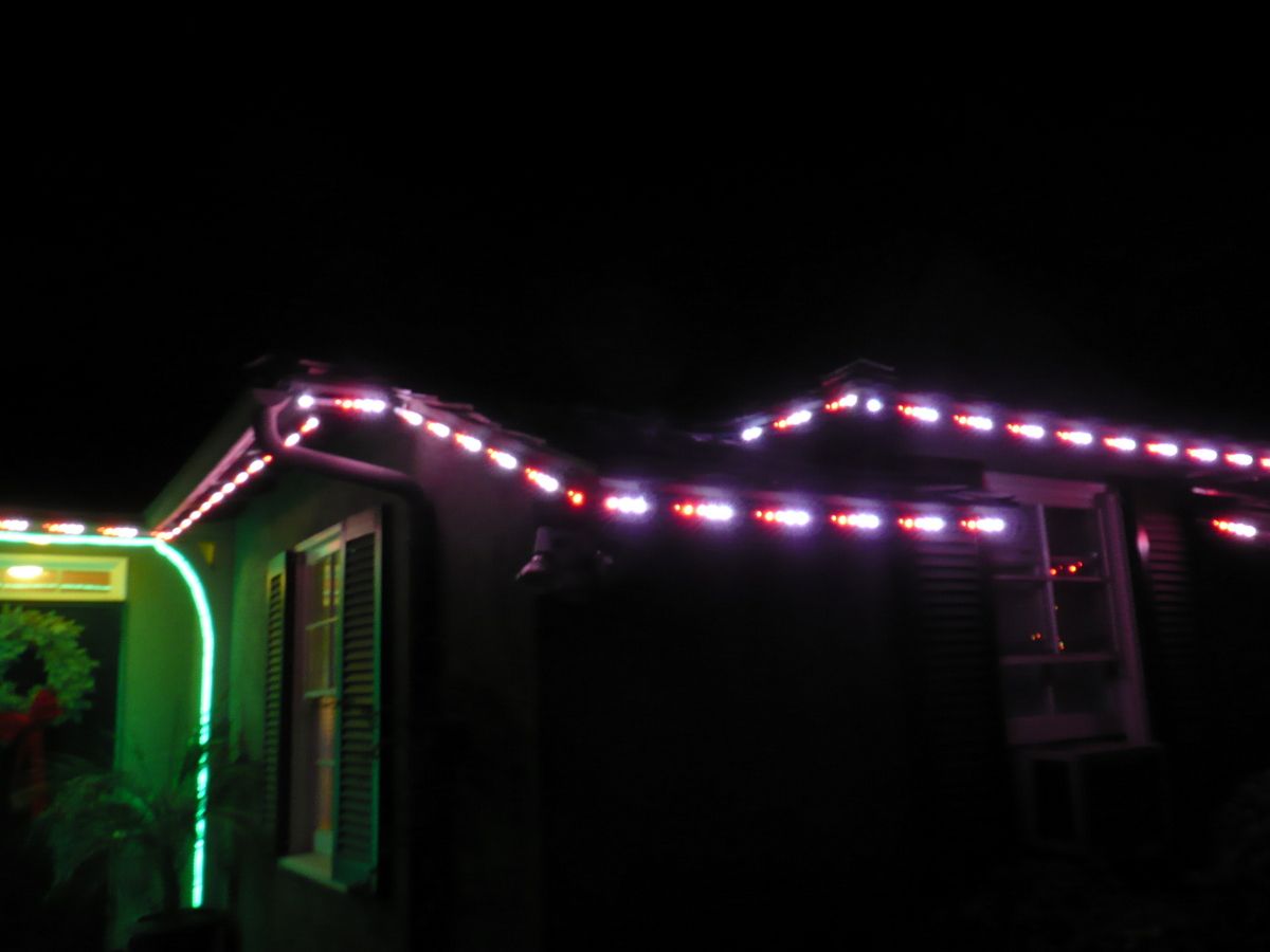 Permanent Digital LED House Holiday Lighting : 6 Steps (with Pictures ...