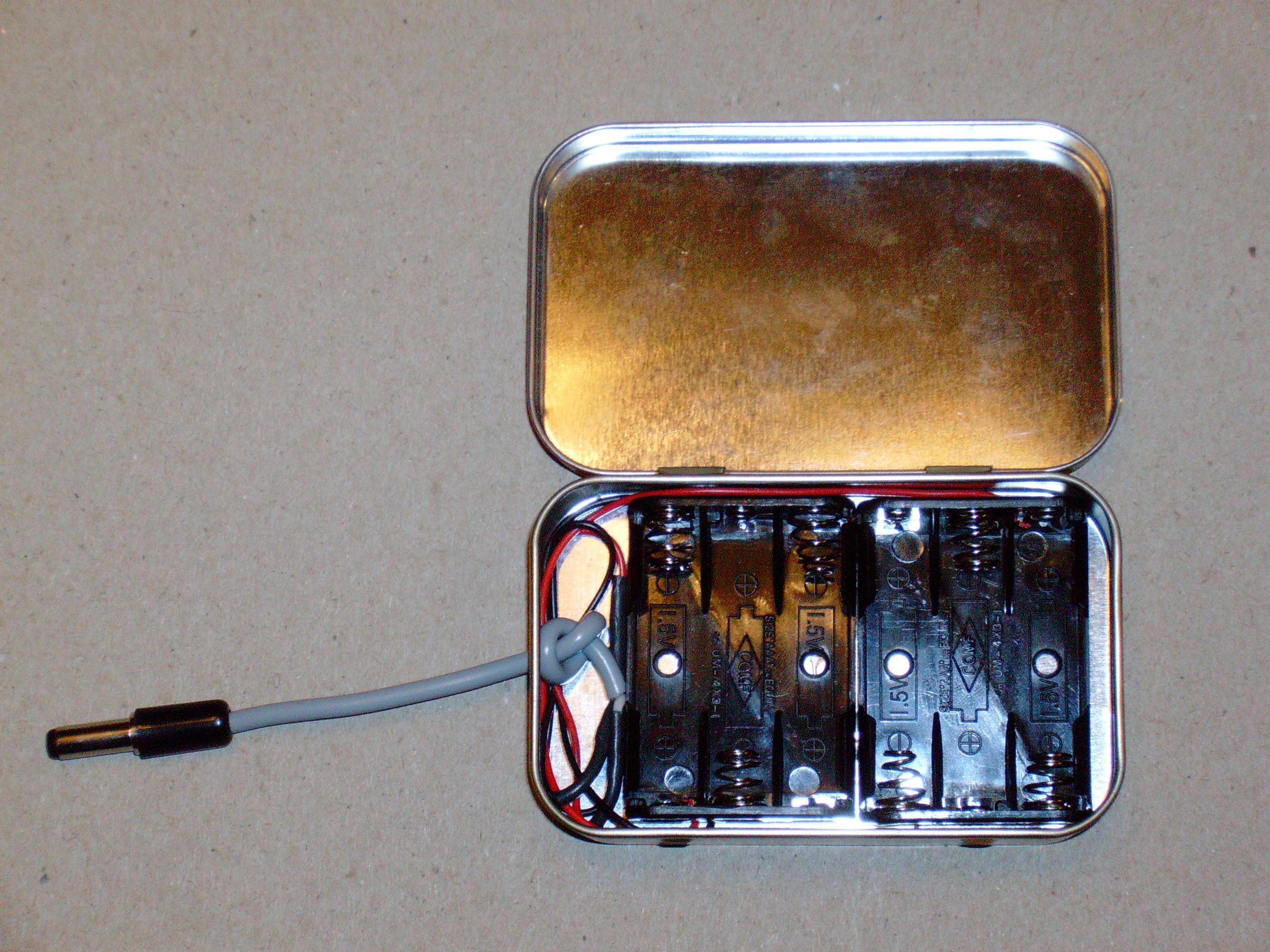 Arduino and Battery Pack in Altoids Tins : 17 Steps - Instructables