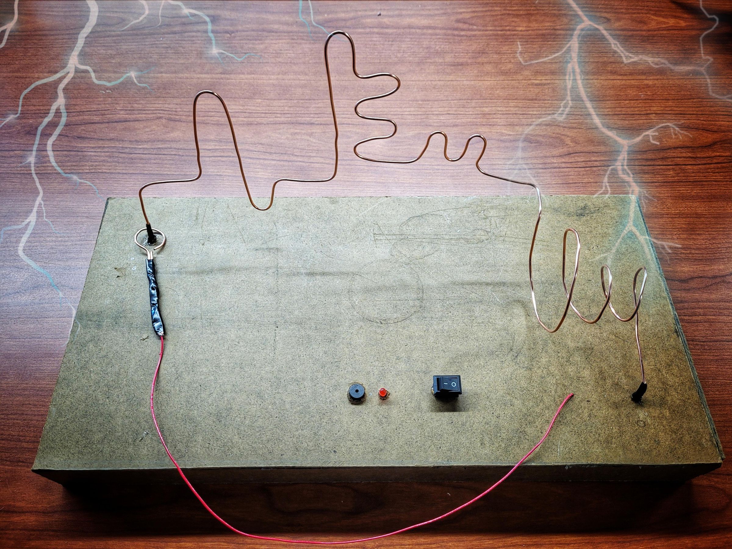 How to Make a Buzz Wire Game : 7 Steps (with Pictures) - Instructables