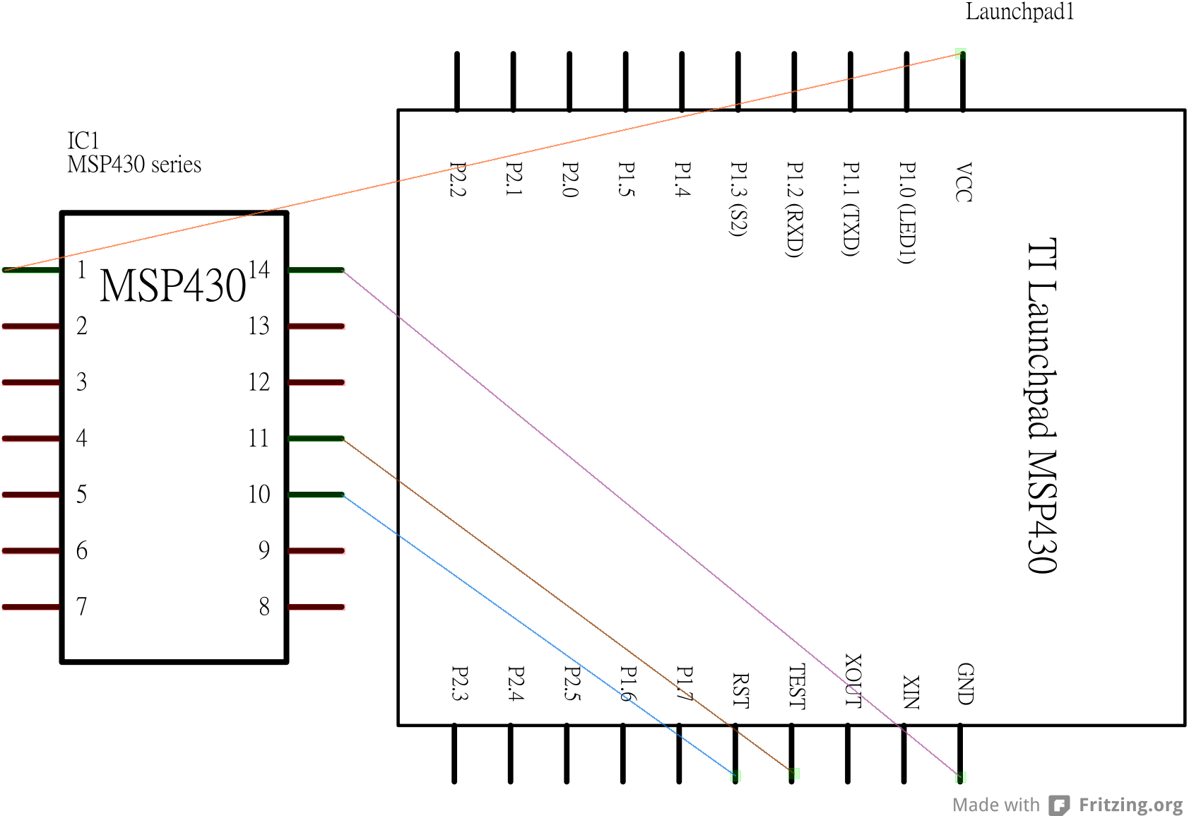 EASY MSP430 LaunchPad ISP With Only 4 Wires!!! : 3 Steps - Instructables
